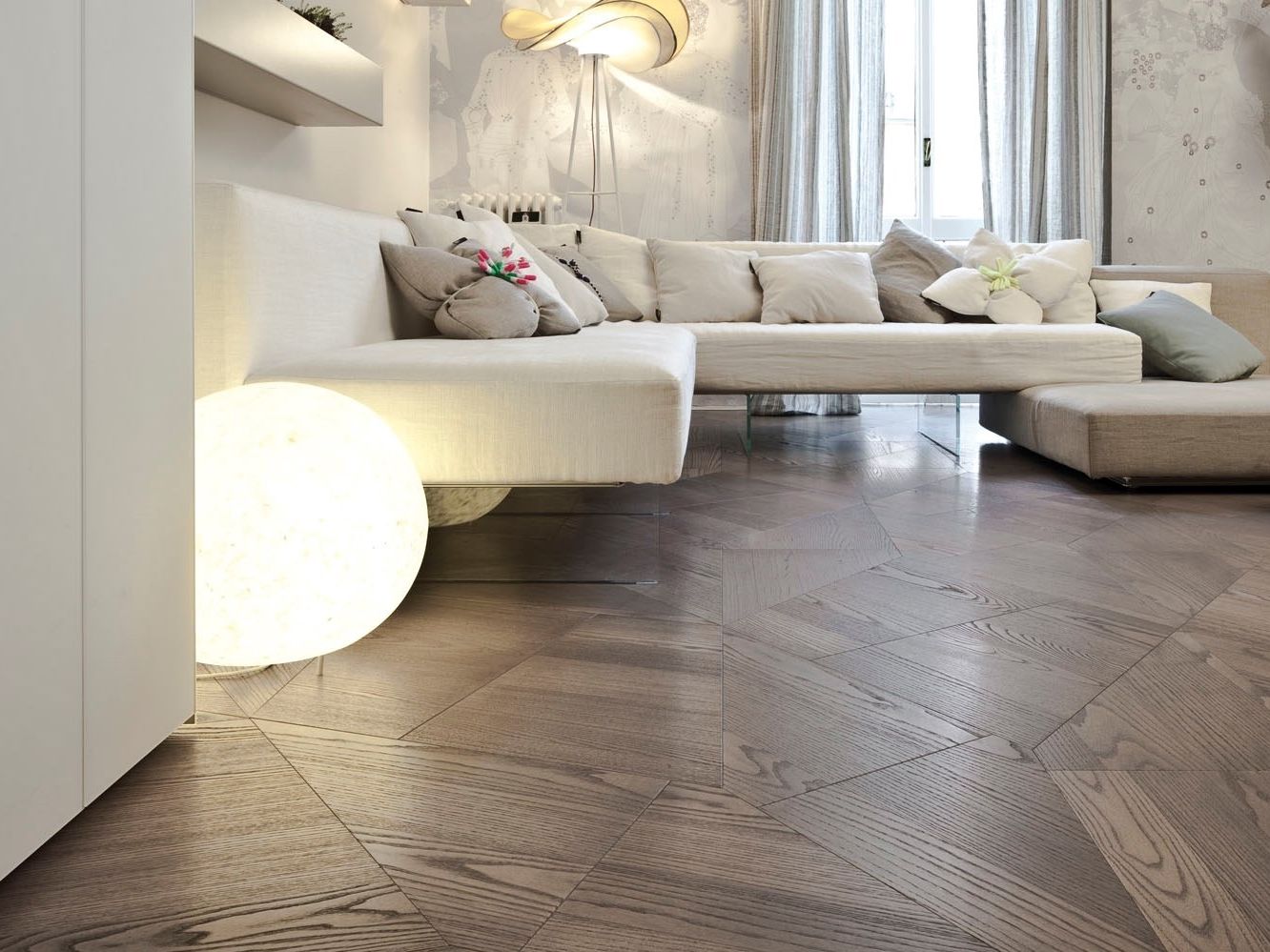 SLIDE | Oak flooring By Lago design Daniele Lago