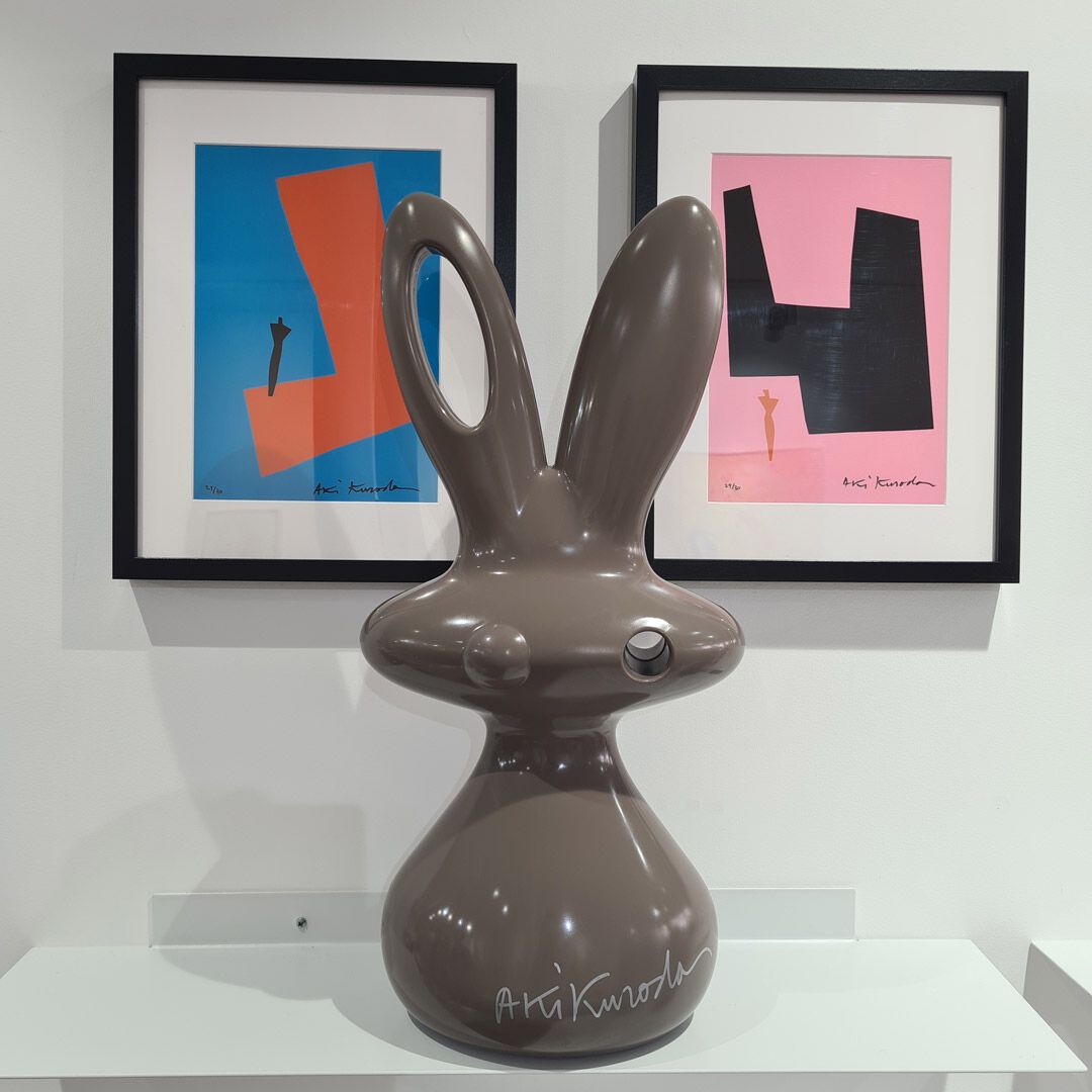 BUNNY - COSMO BUNNY Scultura By SLIDE | design Aki Kuroda