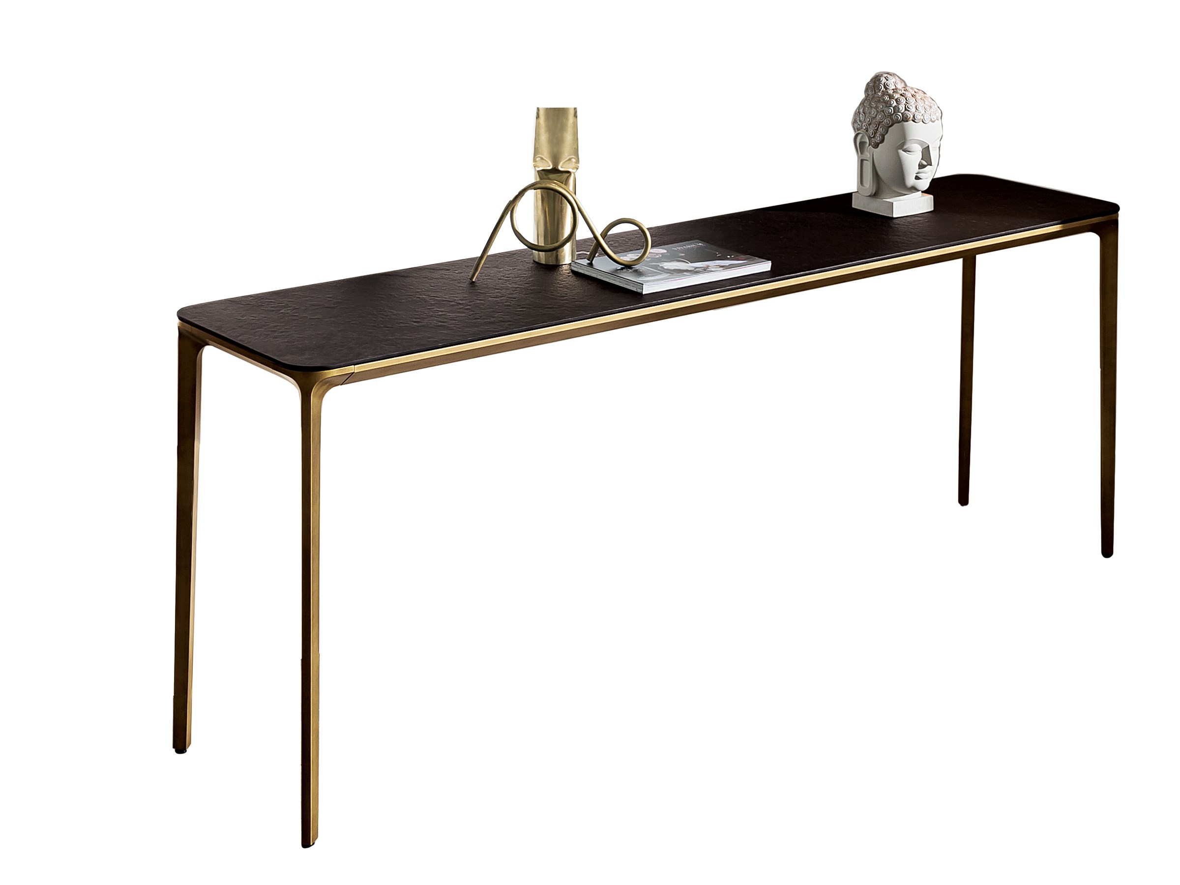 SLIM 4 LEGS Rectangular ceramic console table By Sovet italia | design ...