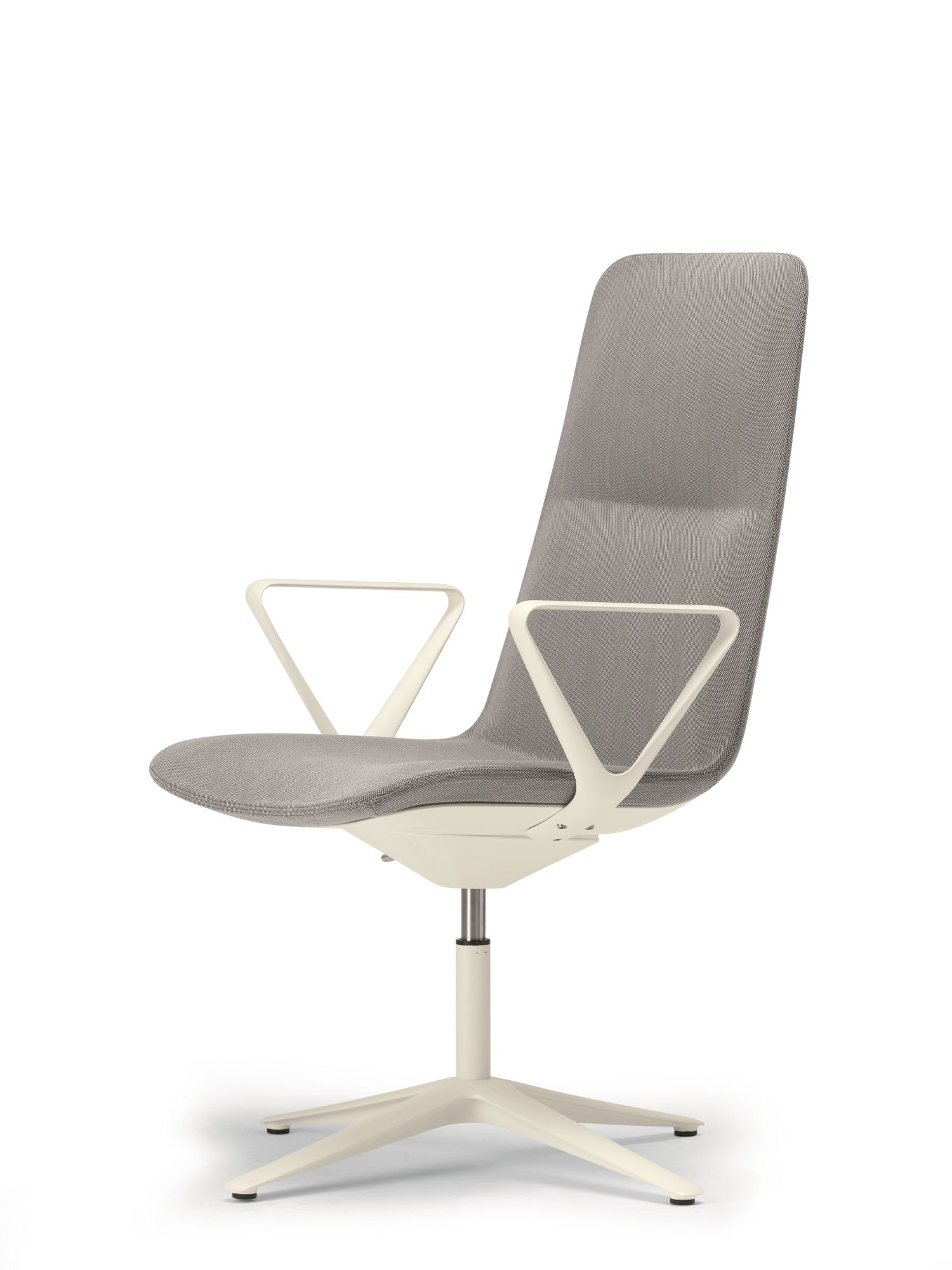 SLIM CONFERENCE MEDIUM 4 - 808 Swivel height-adjustable chair with ...