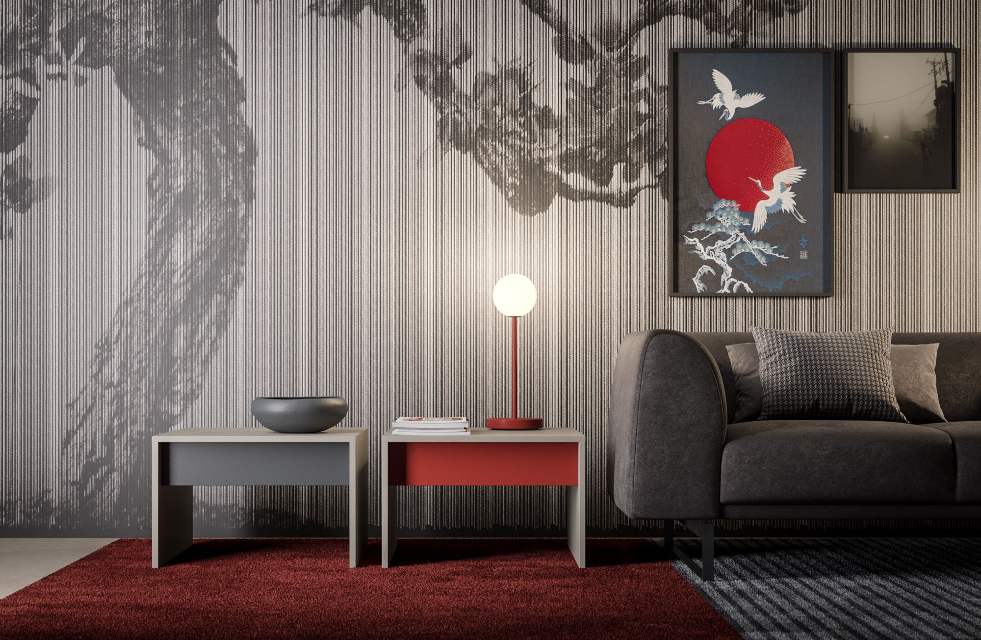 SLIM Wooden coffee table By PROF