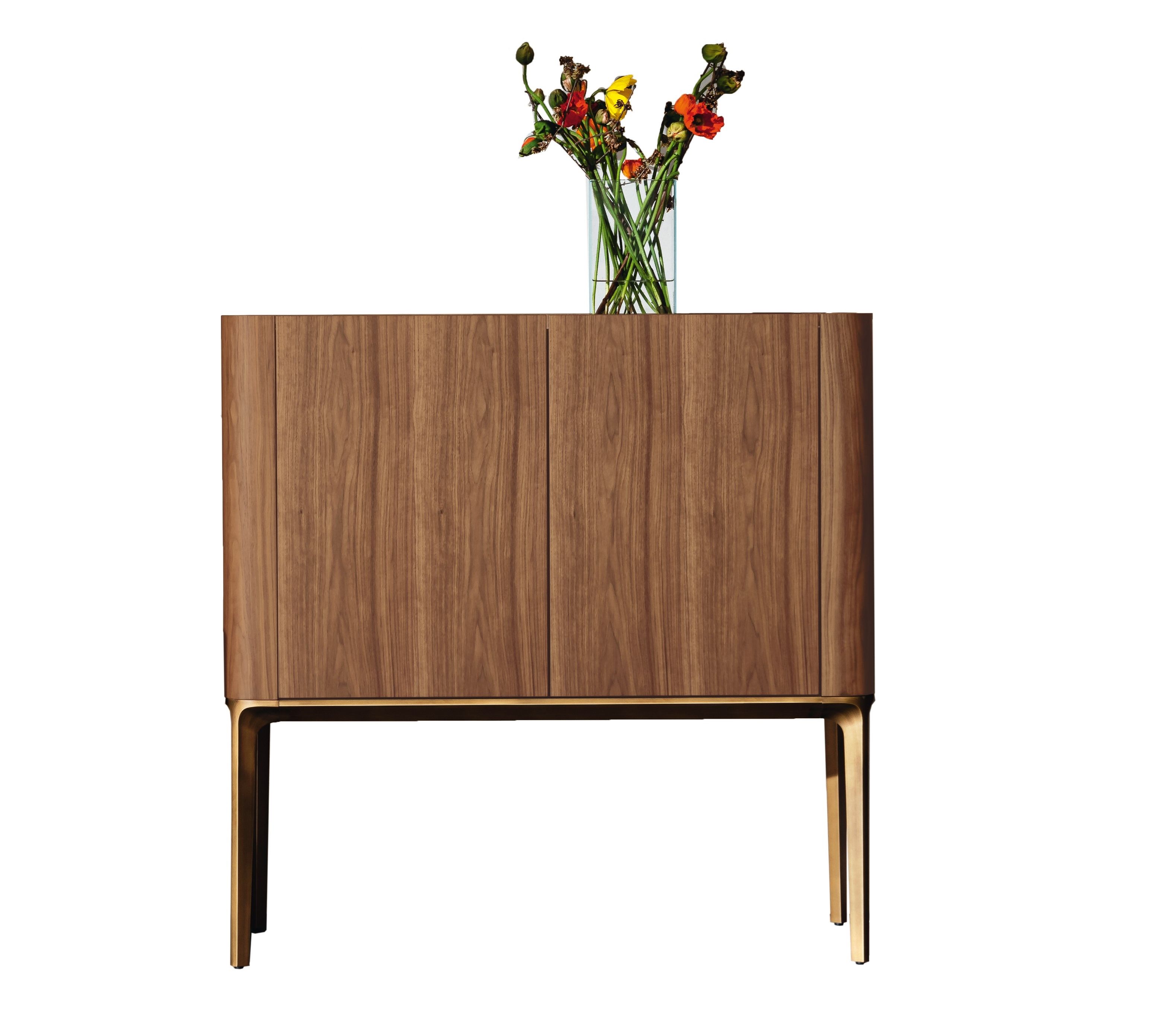 SLIM Wooden sideboard with doors By Sovet italia | design Matthias Demacker