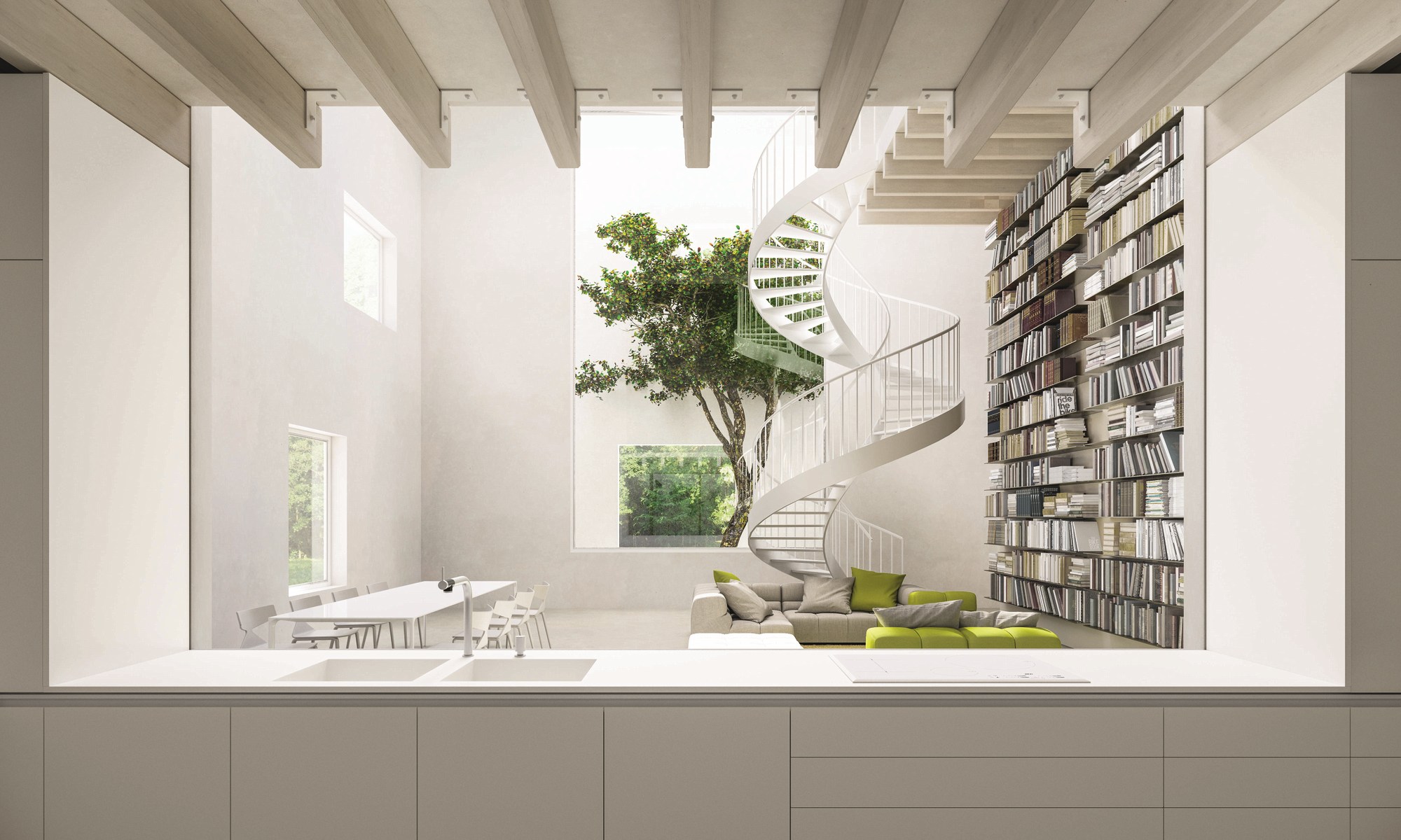 SLIM THE OPEN AIR Kitchen By Elmar | design Palomba Serafini Associati