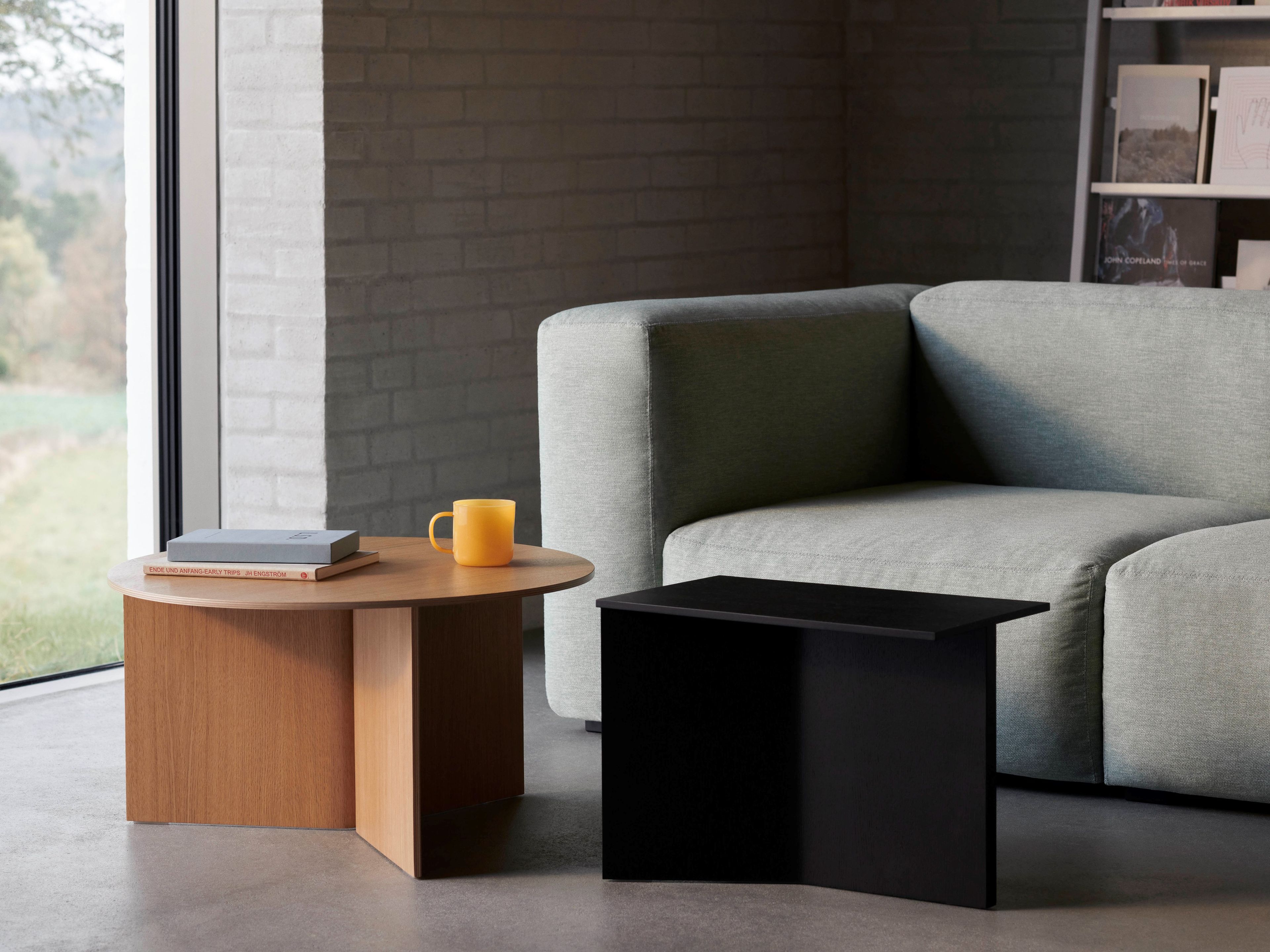 SLIT WOOD ROUND Collezione Slit By Hay