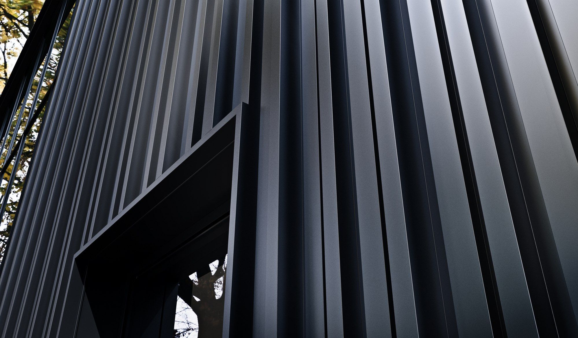 SMARTIA BARCODE CLADDING Continuous facade system By Alumil