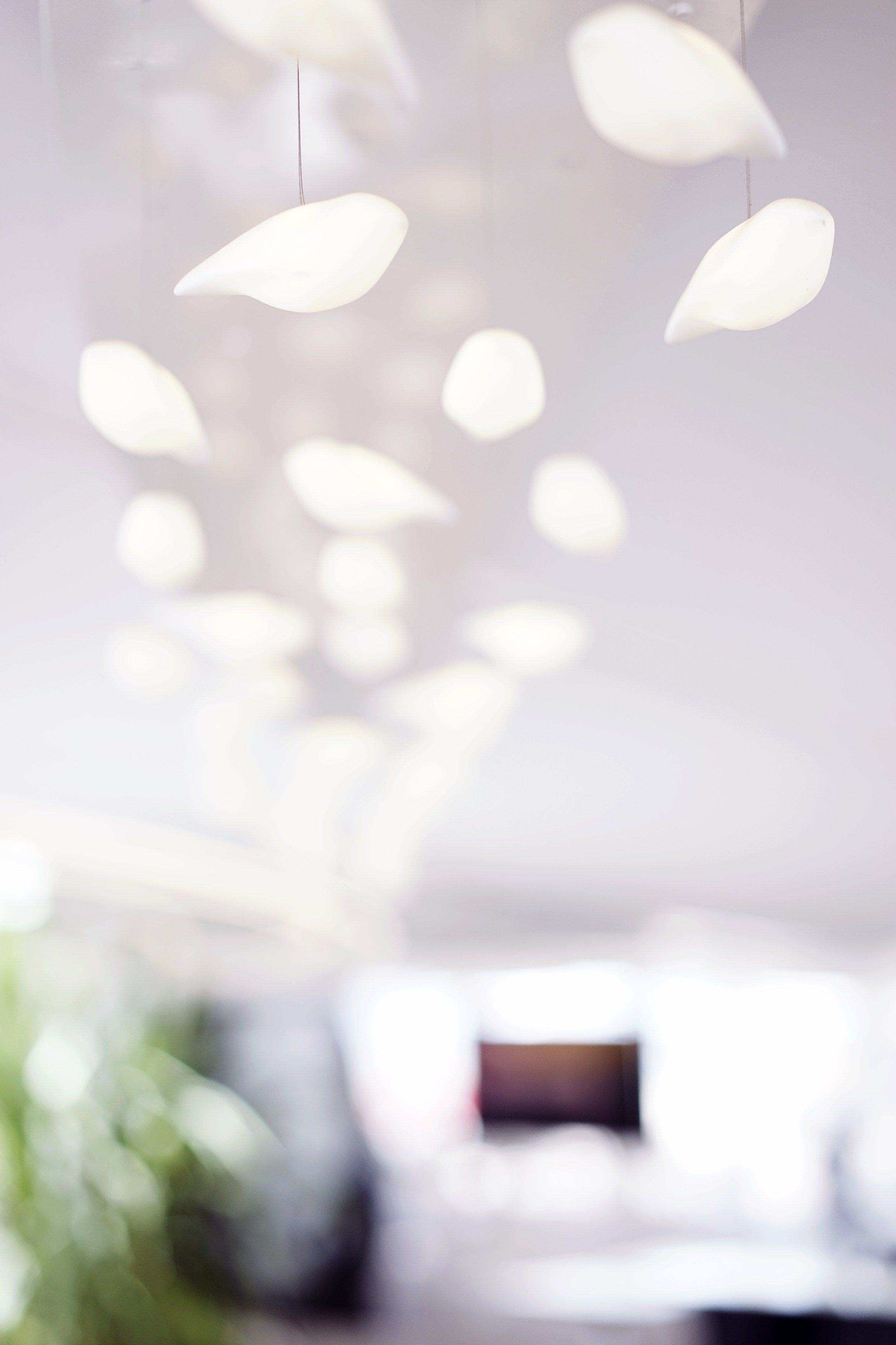 LED glass pendant lamp SMOON BIRDIE LIGHT By Beau & Bien design Sylvie ...