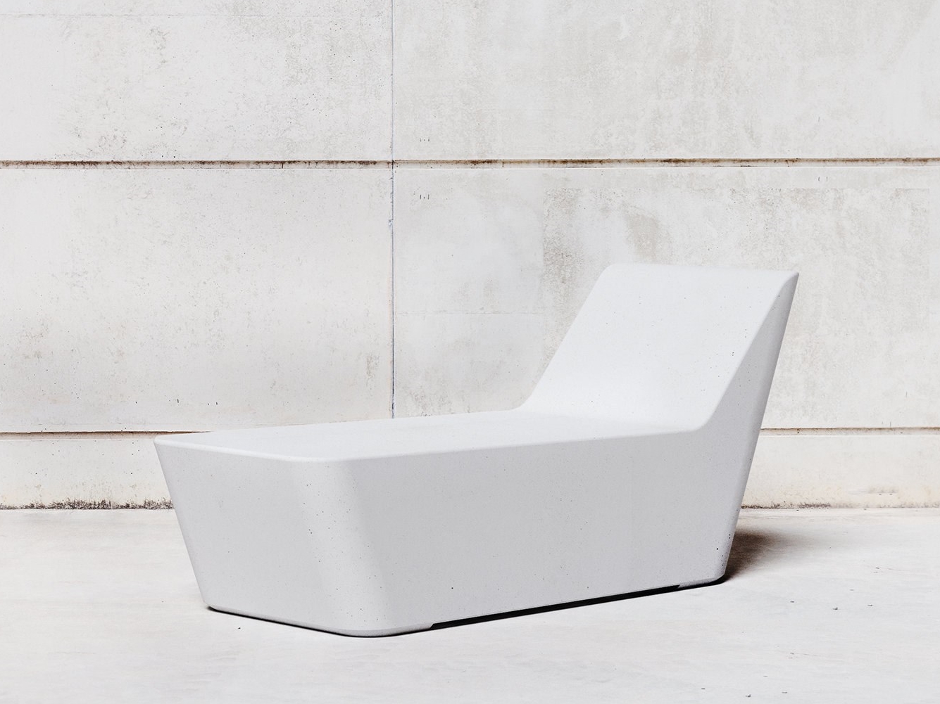 SMOOTH | Concrete outdoor chair By SIT