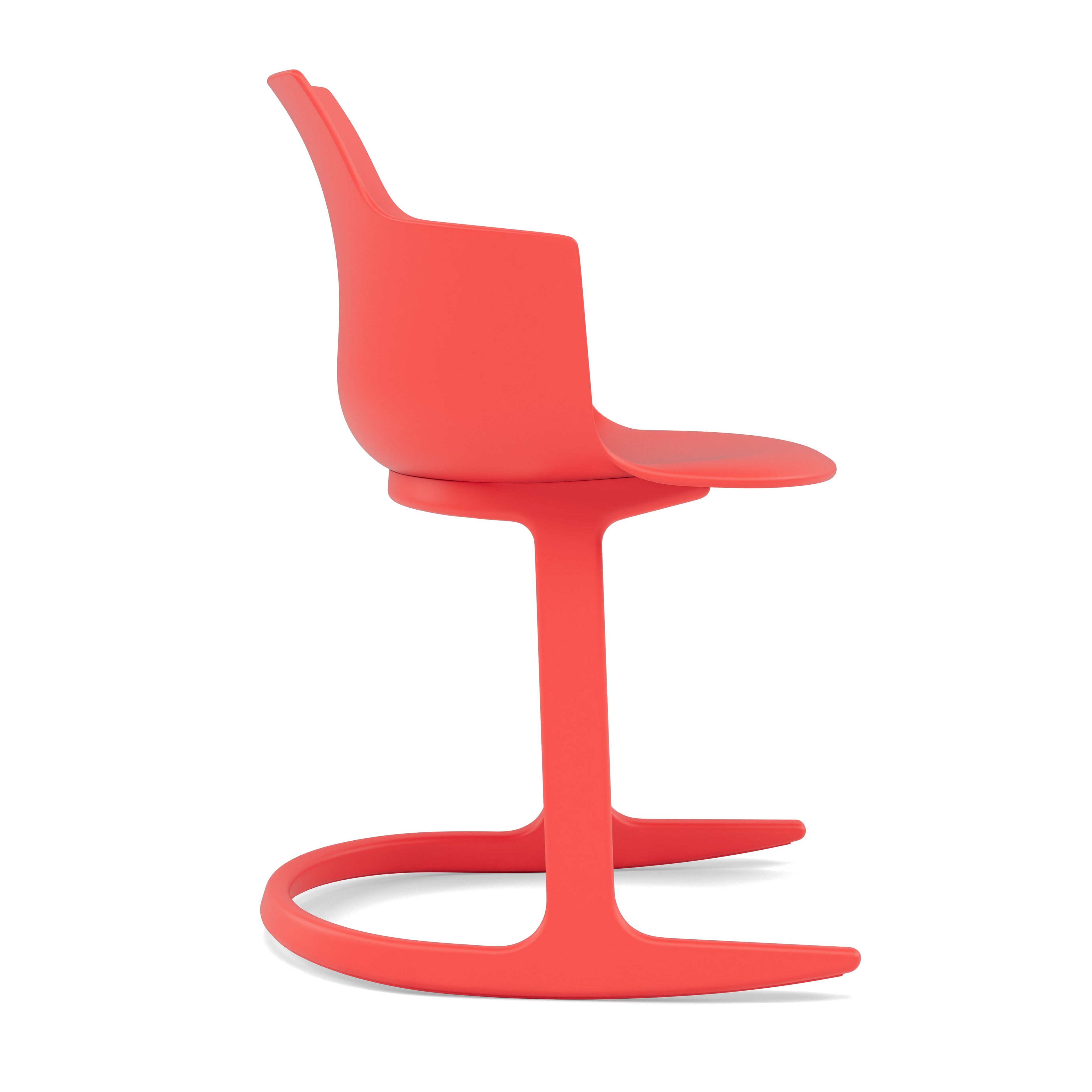 SOCIAL® TILT Rocking polypropylene chair with armrests By Varier Furniture