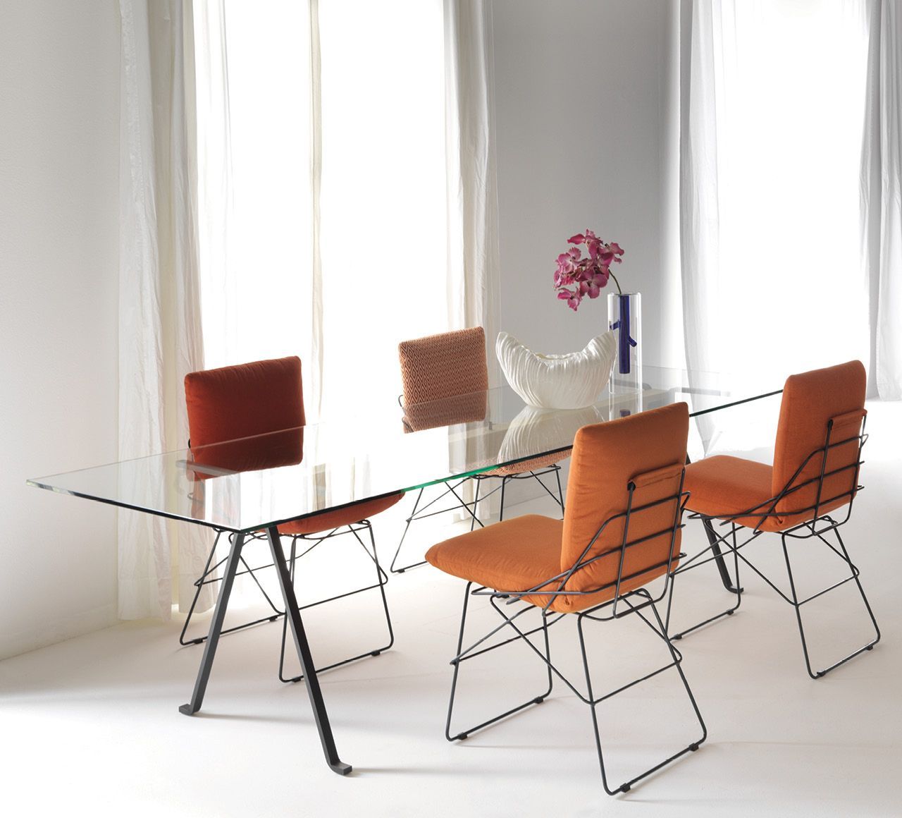 SOF SOF Steel chair By Driade | design Enzo Mari