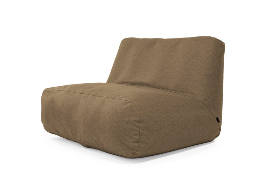 2 seater fabric sofa with removable cover SOFA TUBE WOOL By Pusku pusku