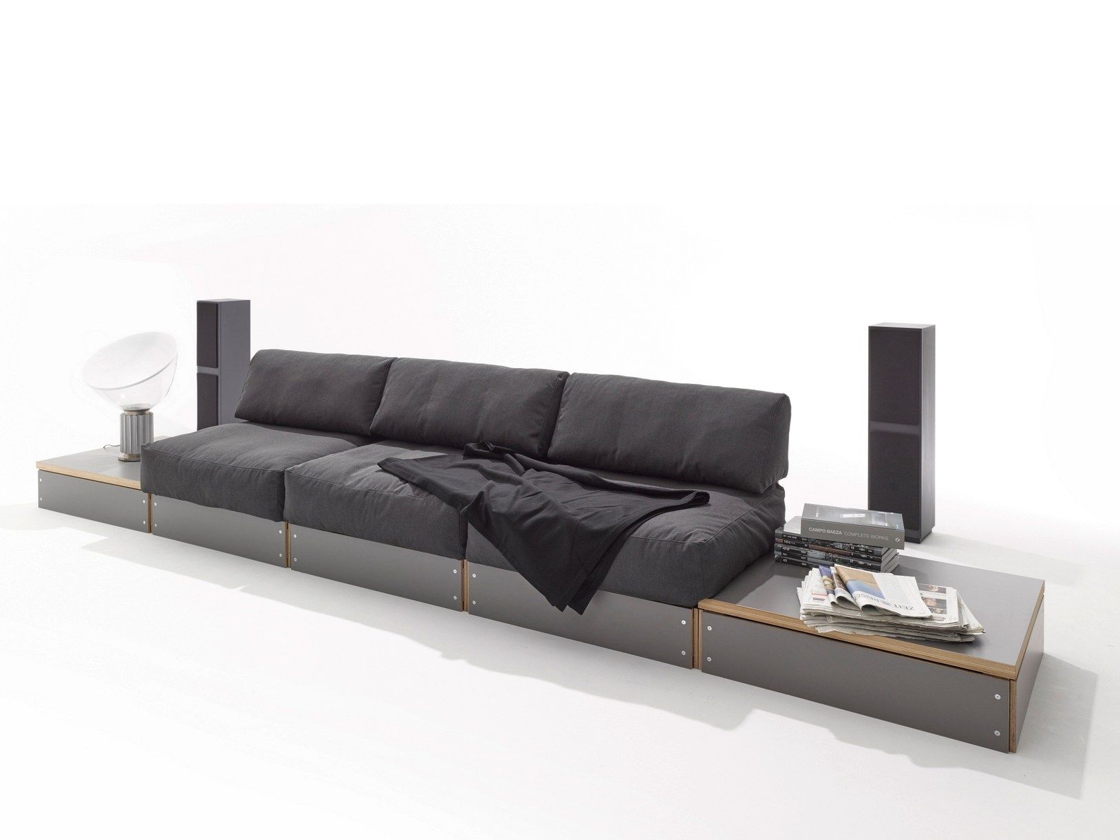 Modular sofa SOFABANK By Müller Small Living design Rolf Heide