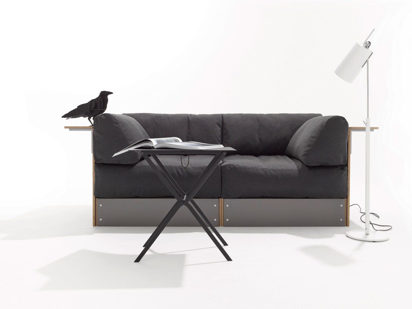 Modular sofa SOFABANK By Müller Small Living design Rolf Heide