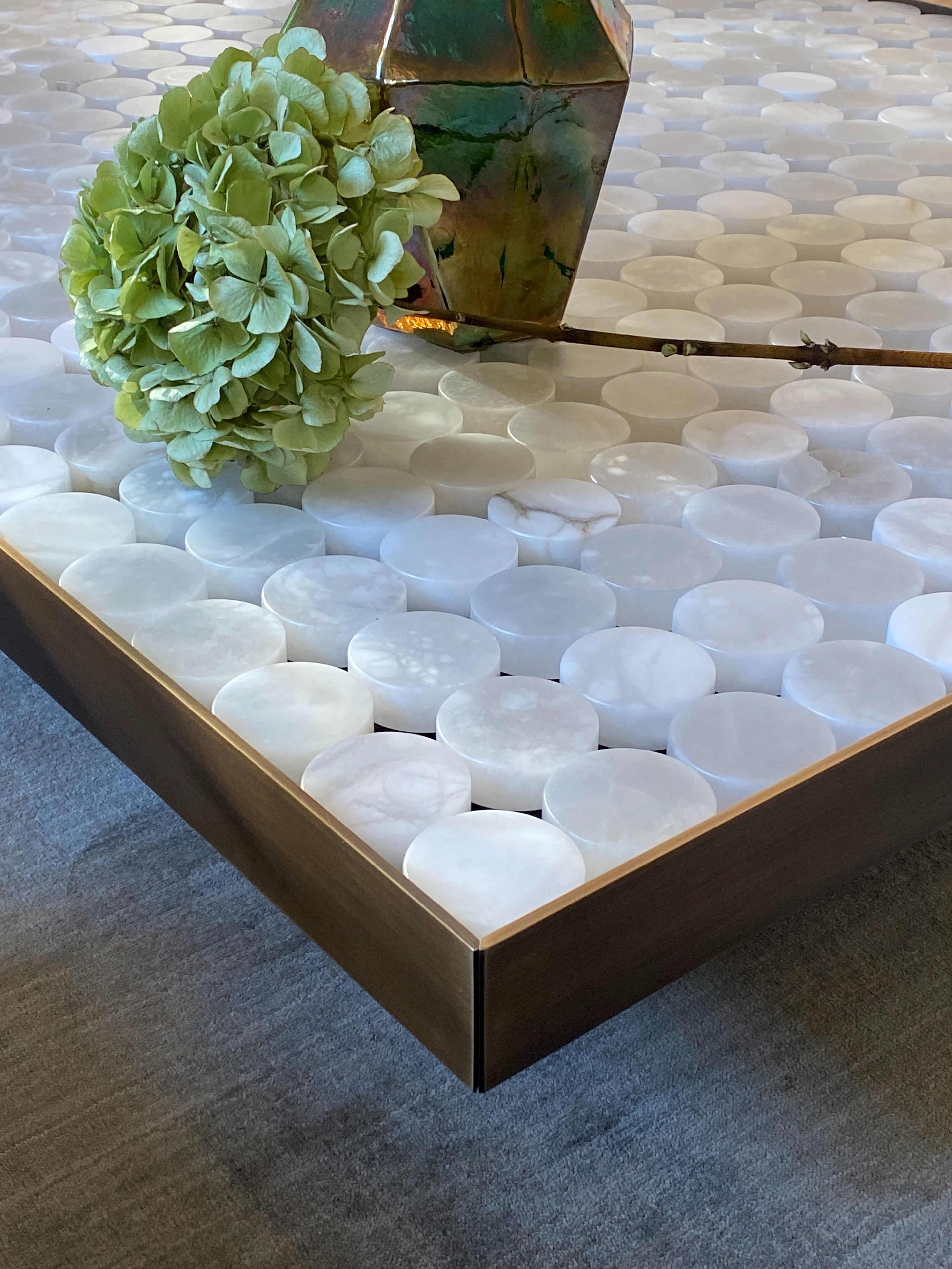 SOFIA | Alabaster coffee table By mg12 design Monica Freitas Geronimi