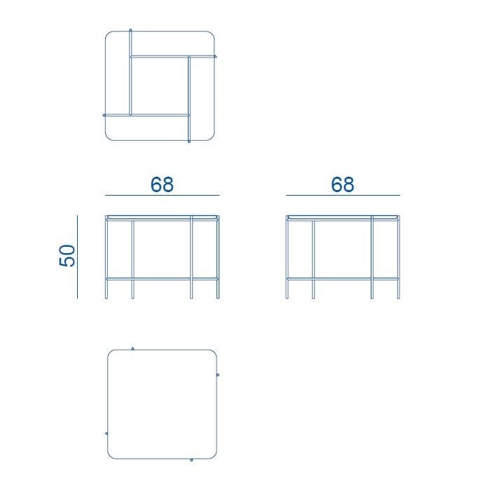 SOFIA | Table basse en marbre By Lebom design Javier Pastor