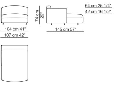 SOFT BEAT Sofa By arflex | design Claesson Koivisto Rune