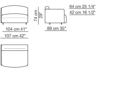 SOFT BEAT Sofa By arflex | design Claesson Koivisto Rune
