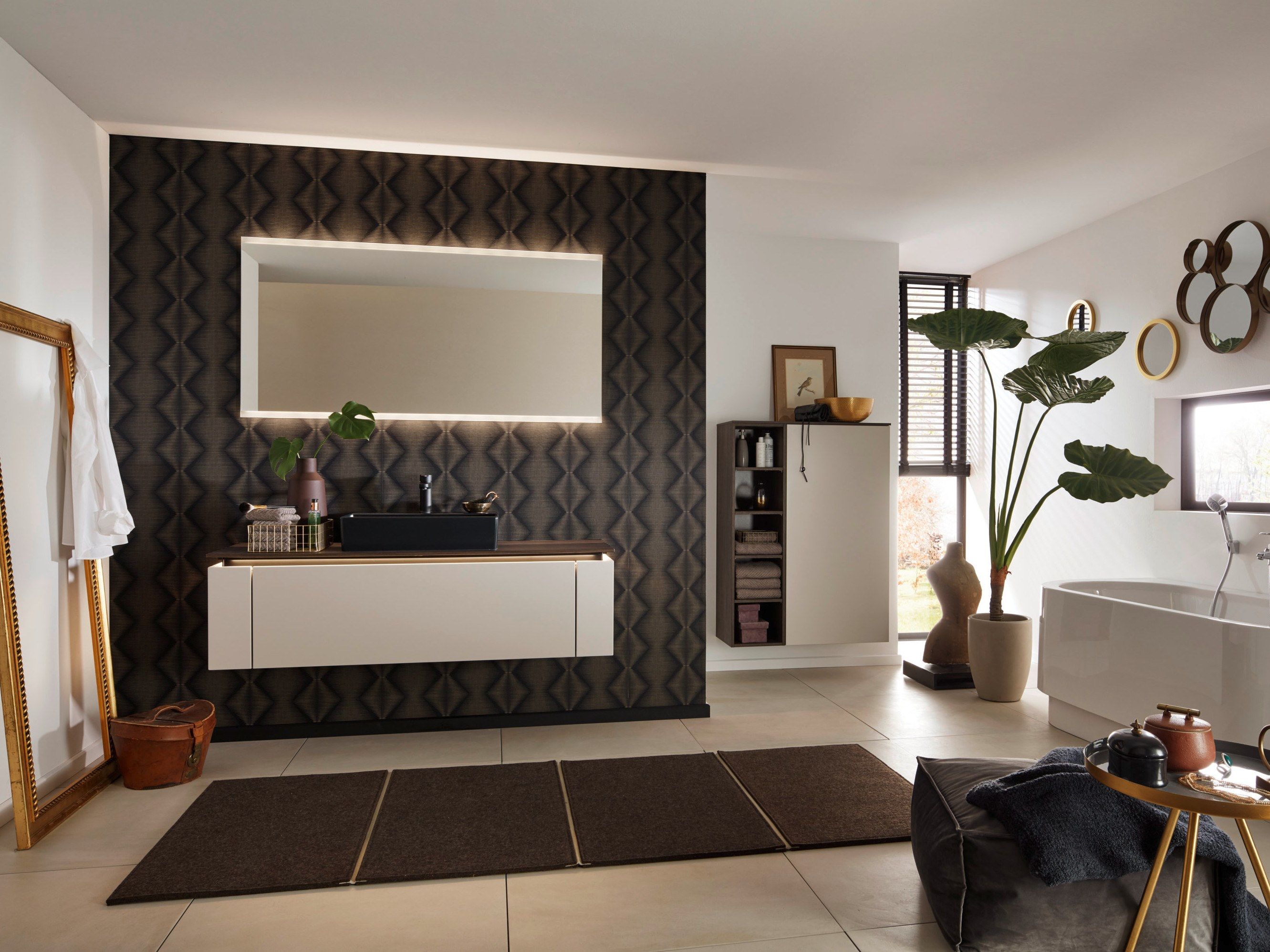 SOFT LACK SAHARA bathroom furniture set By Nolte Küchen