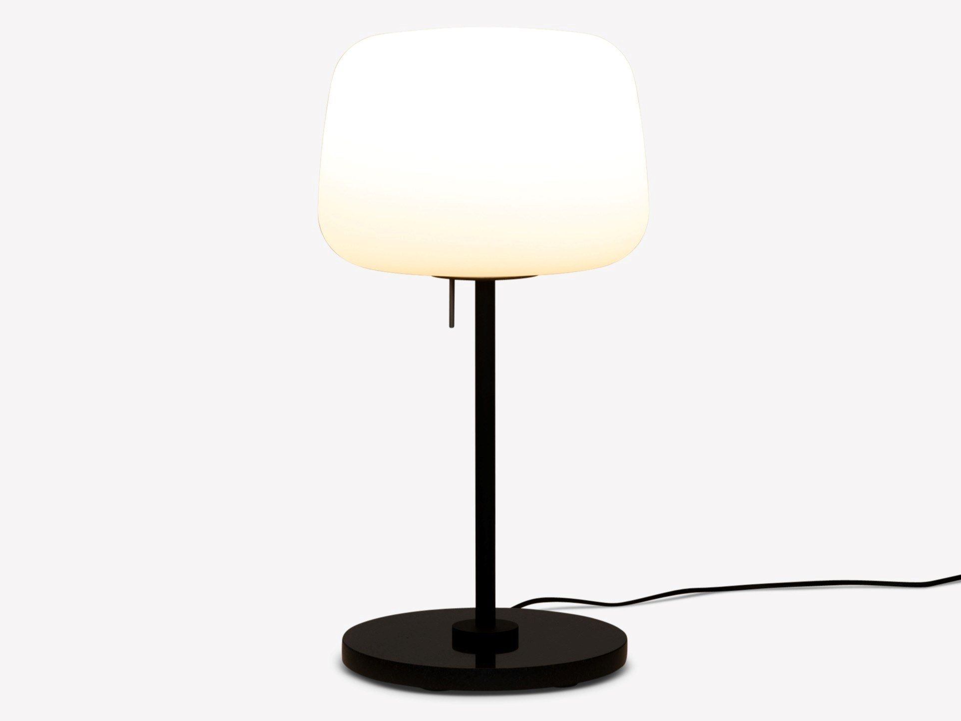 SOFT LED opal glass table lamp with dimmer By Case | design Terence ...