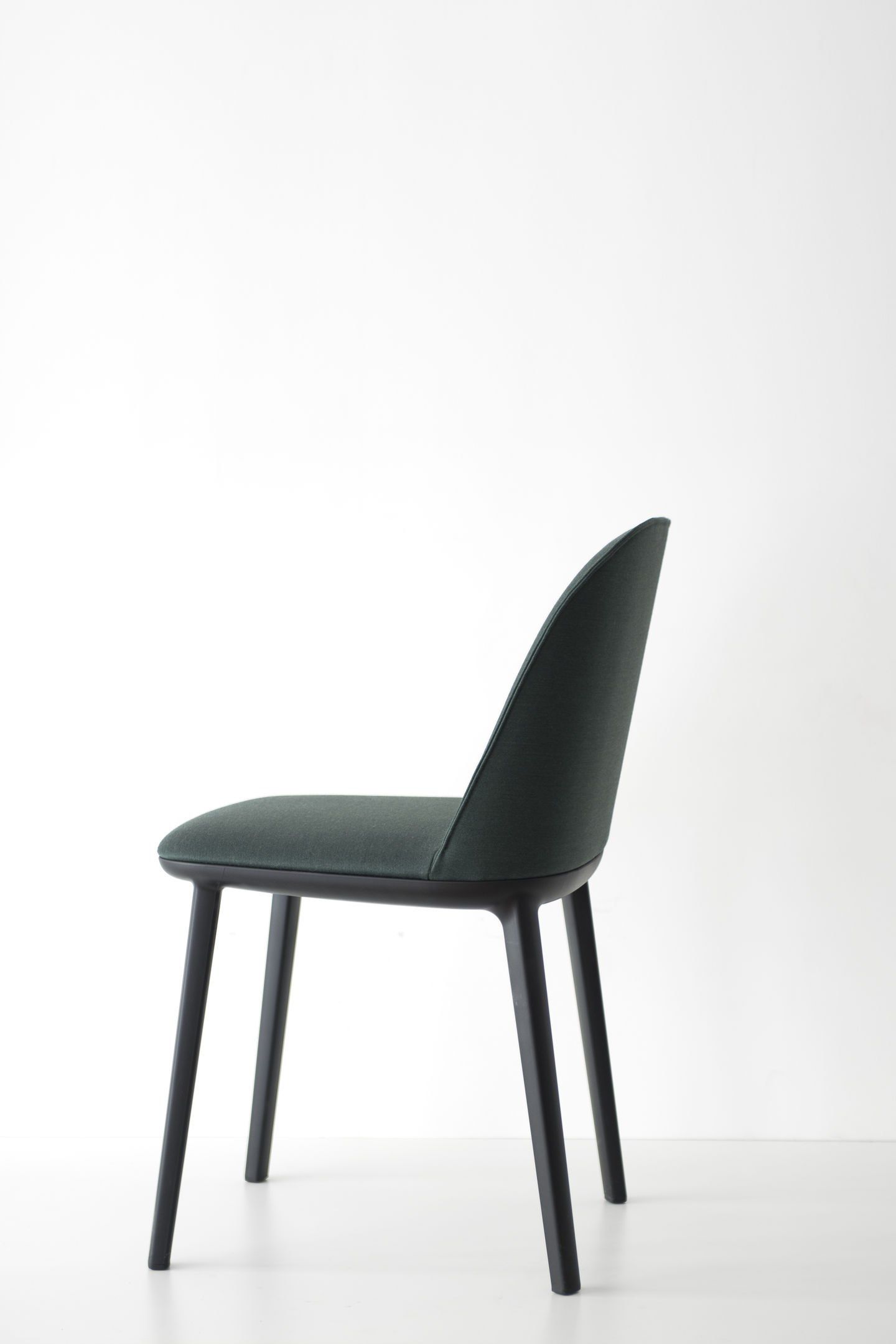 Upholstered chair SOFTSHELL SIDE CHAIR By Vitra design Ronan & Erwan ...