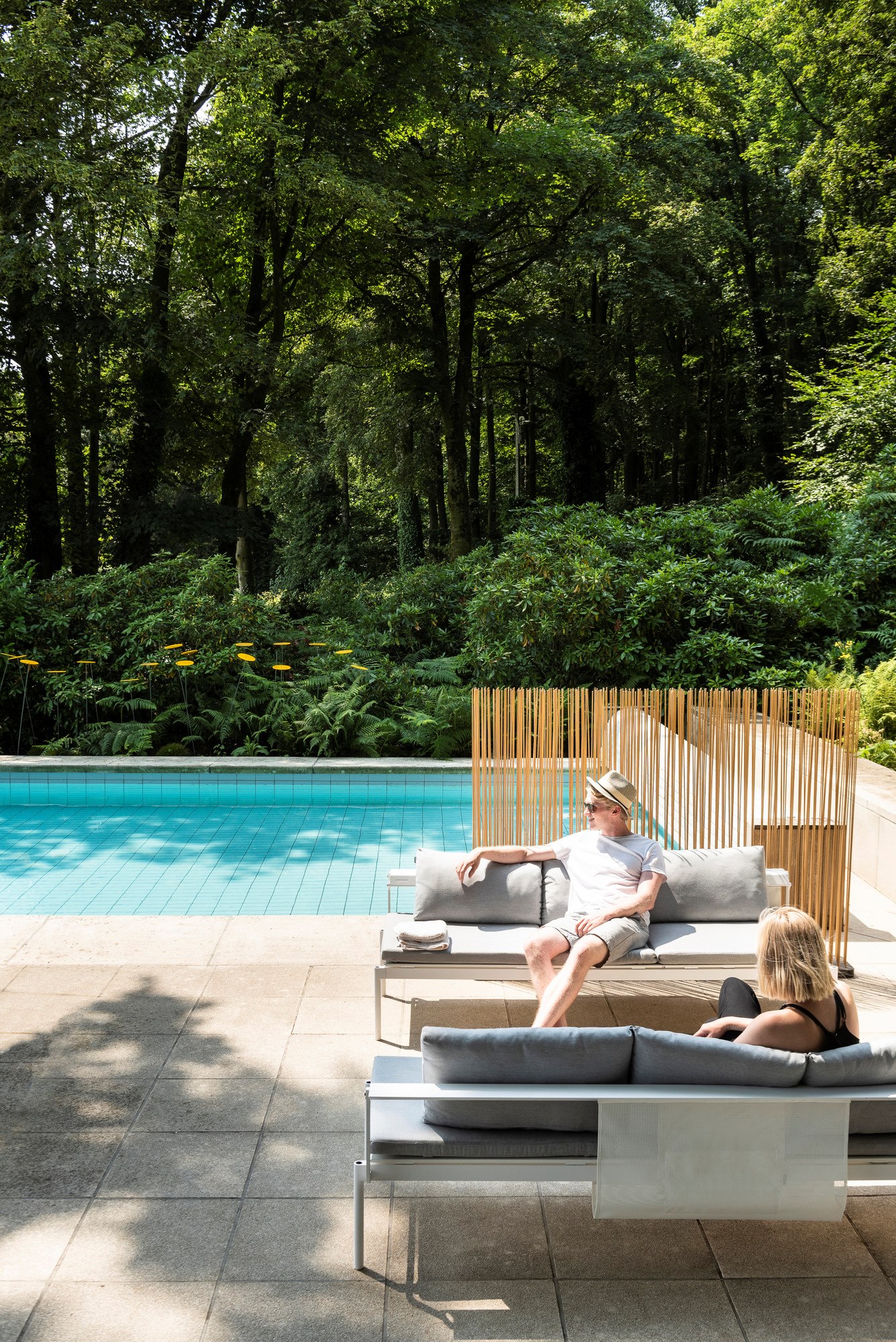 SOL+LUNA AUSTRALIS Garden sofa / sun lounger By Extremis | design Dirk ...