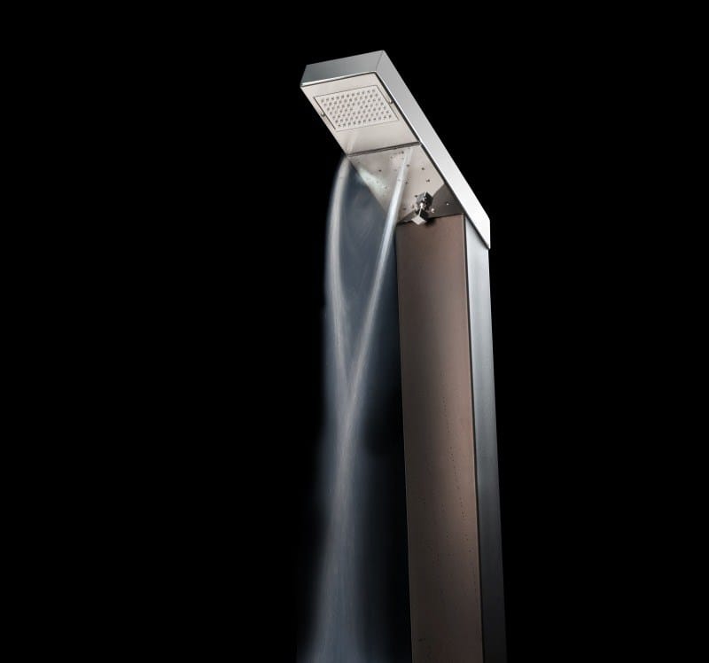SOLARIS | Solar outdoor shower By Ama Luxury Shower
