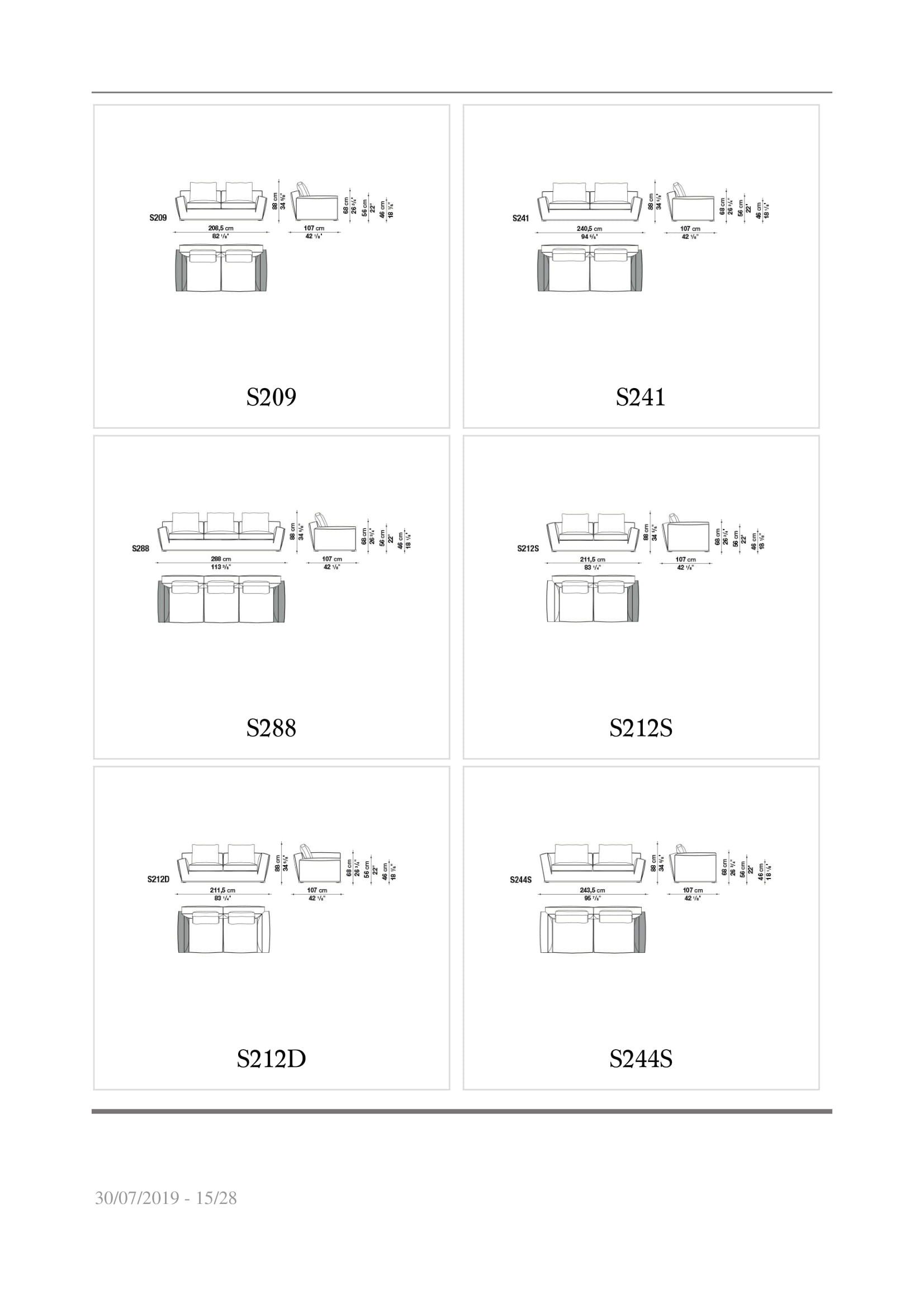 SOLATIUM | Sofa with chaise longue Solatium Collection By Maxalto ...