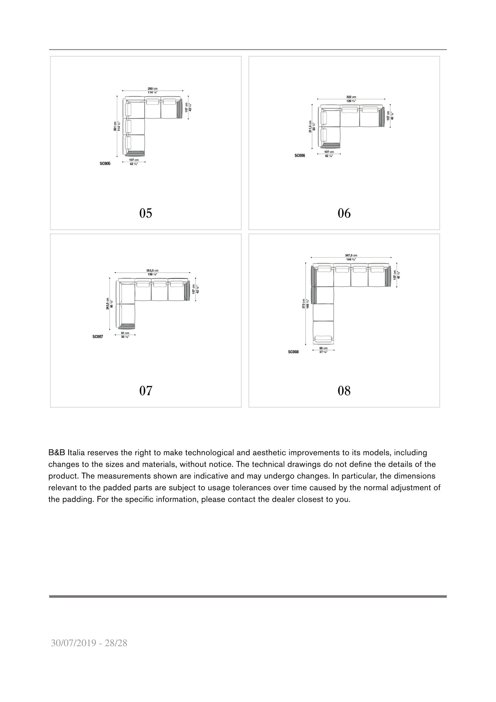 SOLATIUM | Sofa with chaise longue Solatium Collection By Maxalto ...