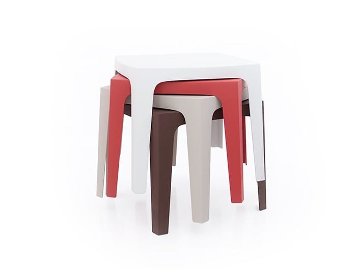 SOLID | Dining table By VONDOM design Stefano Giovannoni, Elisa Gargan ...