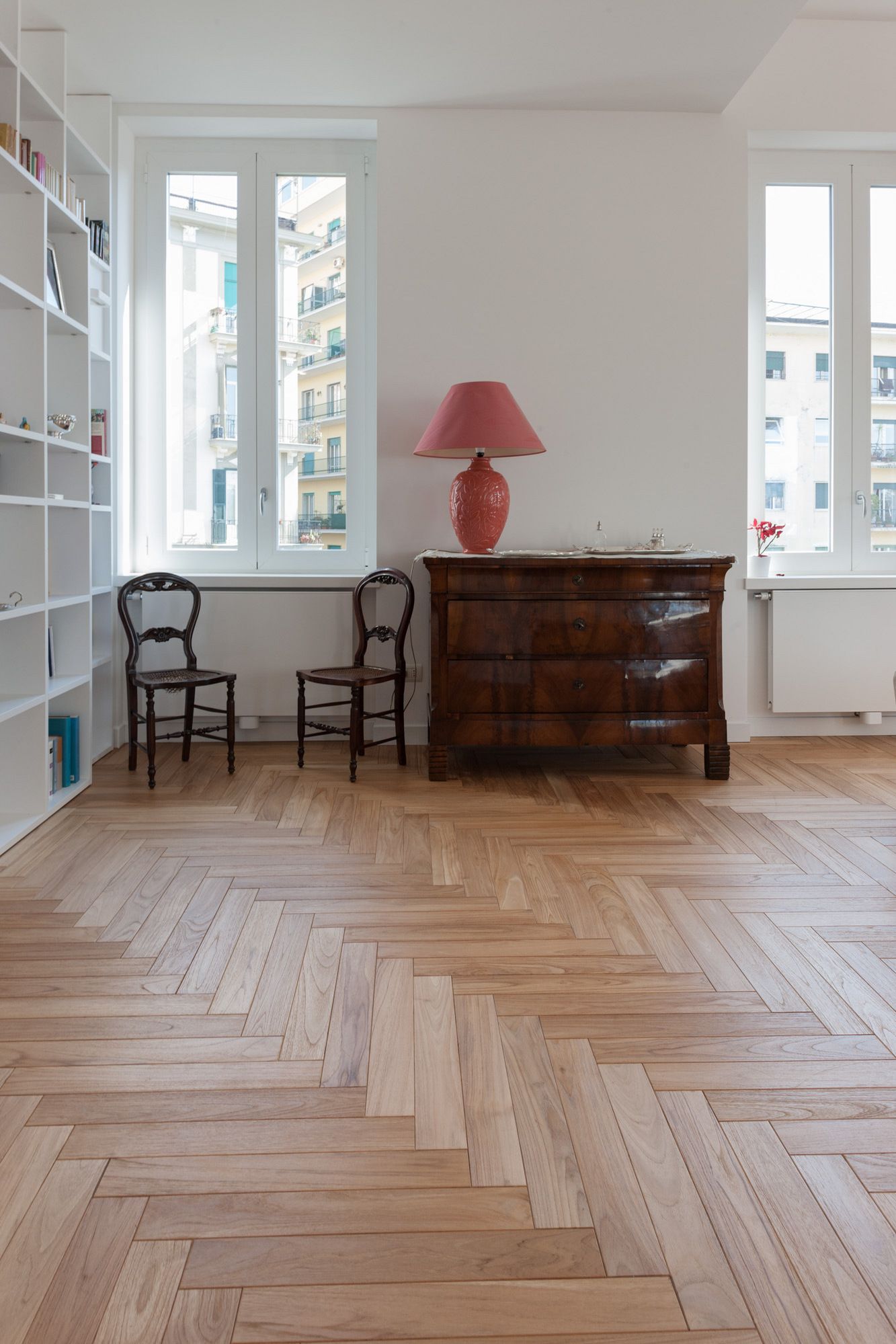 BOTTEGA | Teak 3 layers teak parquet By DELBASSO Parquet