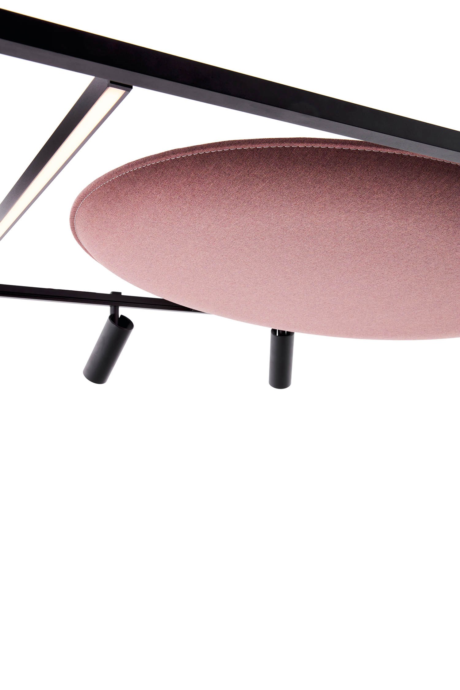 Contemporary style LED metal track-Light SOLISCAPE By Delta Light ...