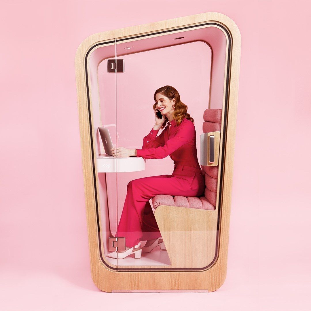 SOLO Office booth By Loop Phone Booths | design Onetwosix