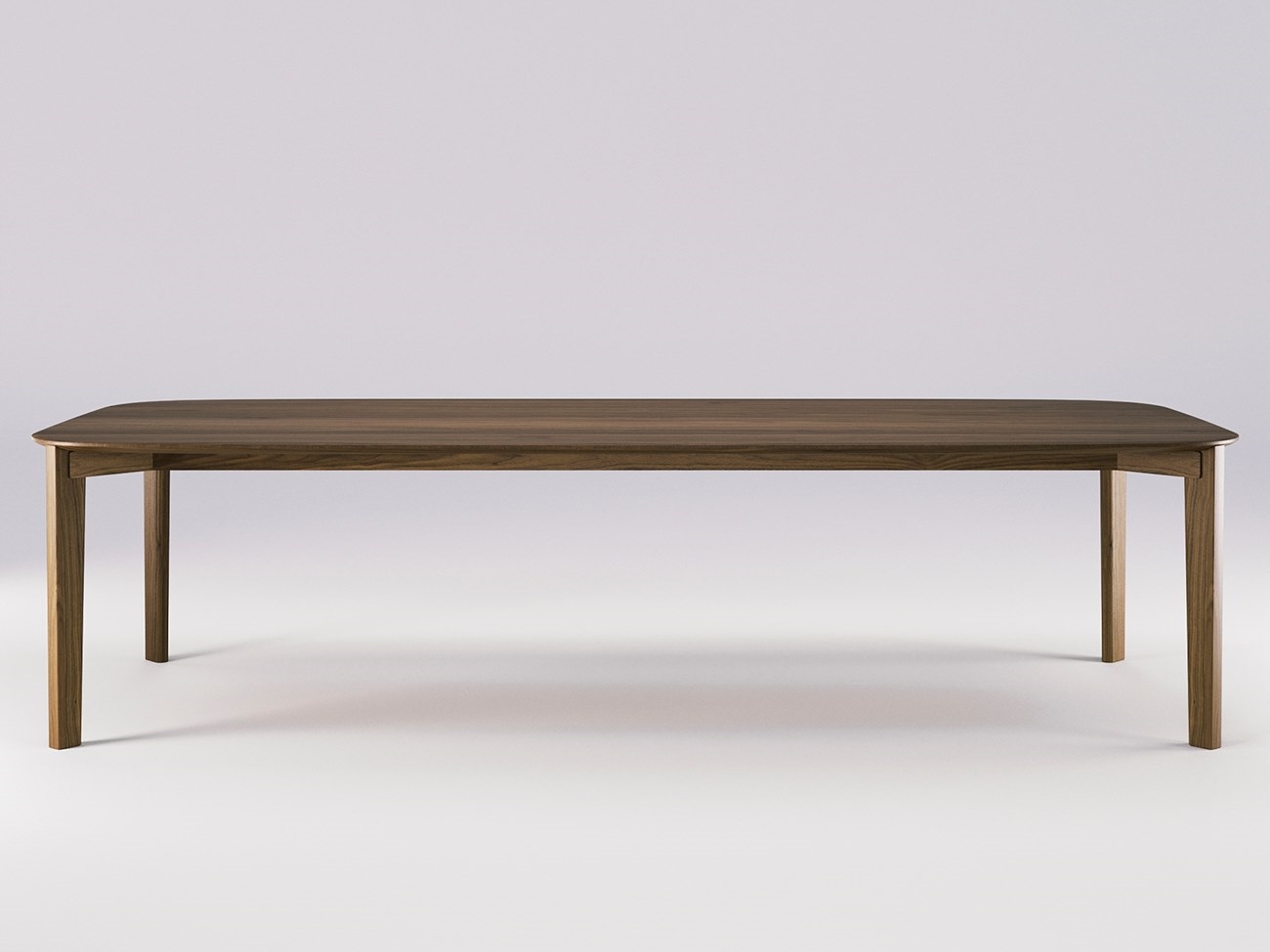 SOMA Rectangular wooden table By Wewood | design Christian Haas