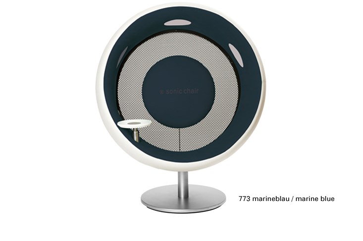 Acoustic armchair with iPad SONIC CHAIR By sonic chair design Holger ...