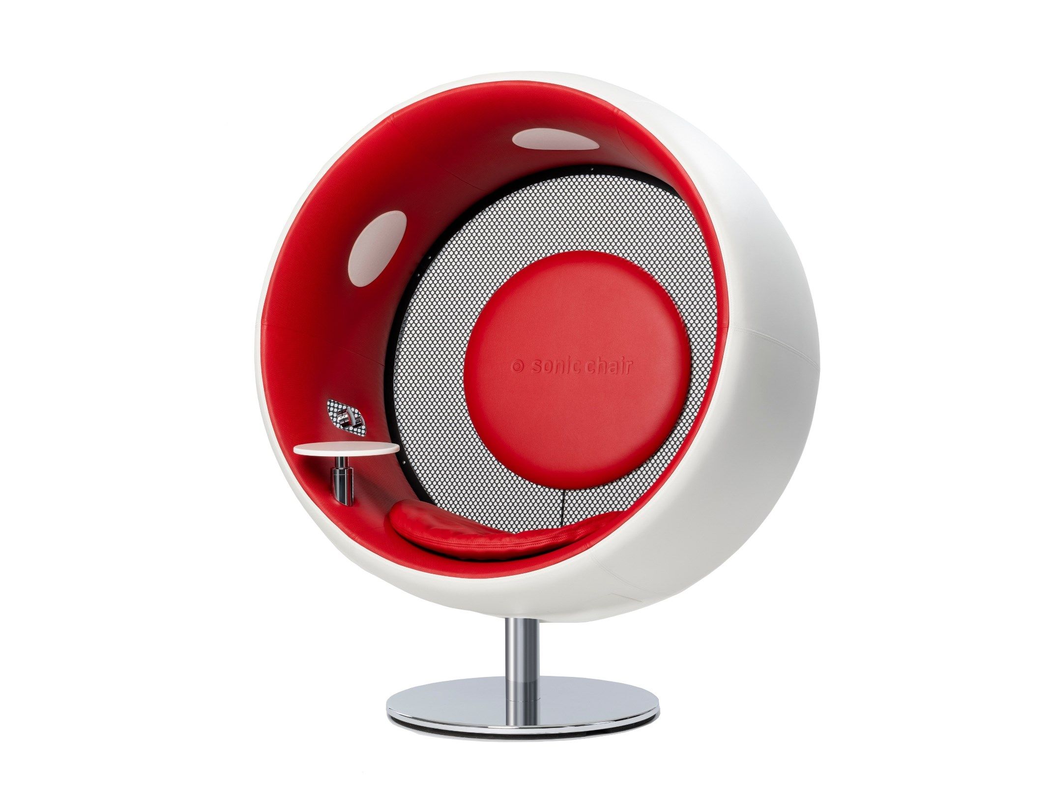 Akustik Sessel mit rundem Tisch SONIC CHAIR - FIRST CLASS By sonic ...