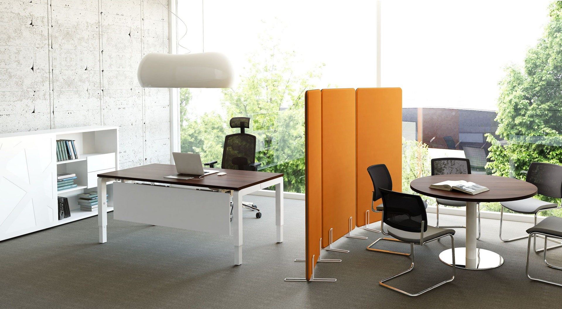SONIC | Free standing workstation screen By MDD
