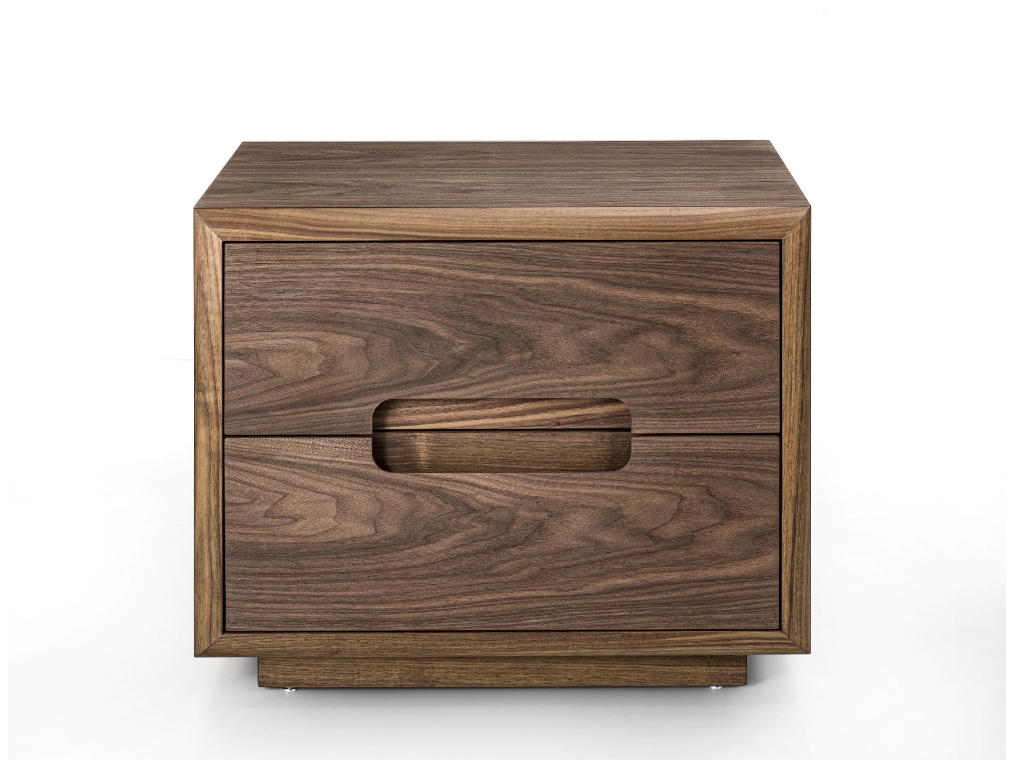 SOSPIRO Solid wood bedside table with drawers By Riva 1920