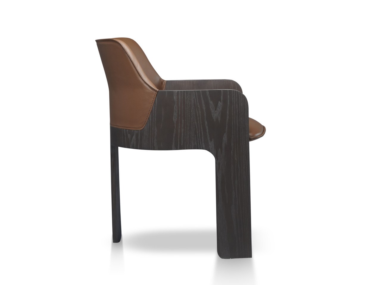 SOUL Upholstered wooden chair with armrests By ENNE | design Maurizio ...