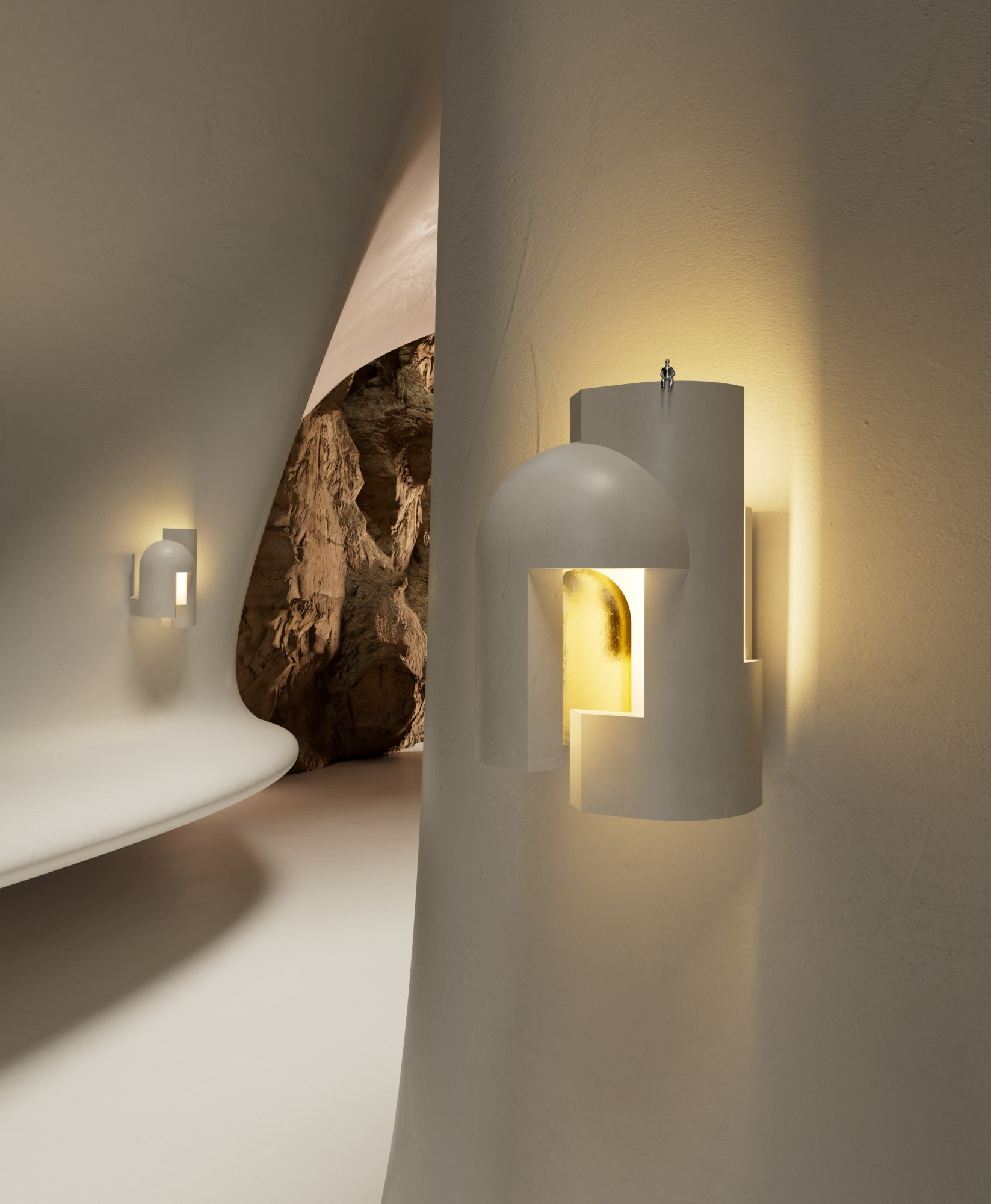 SOUL STORY 1 wall lamp By DCW éditions design Charles Kalpakian