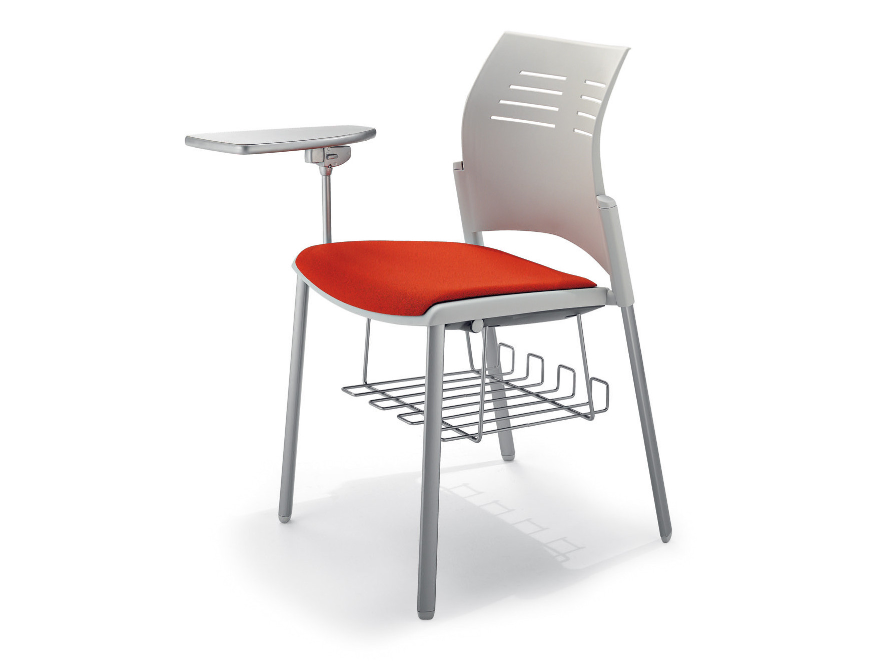 SPACIO Training chair with armrests By ACTIU | design Sigfrido Bilbao