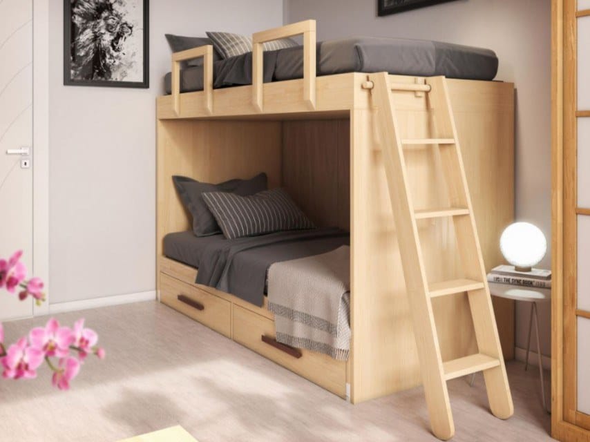 SPAZIOBED | Bunk bed By Cinius
