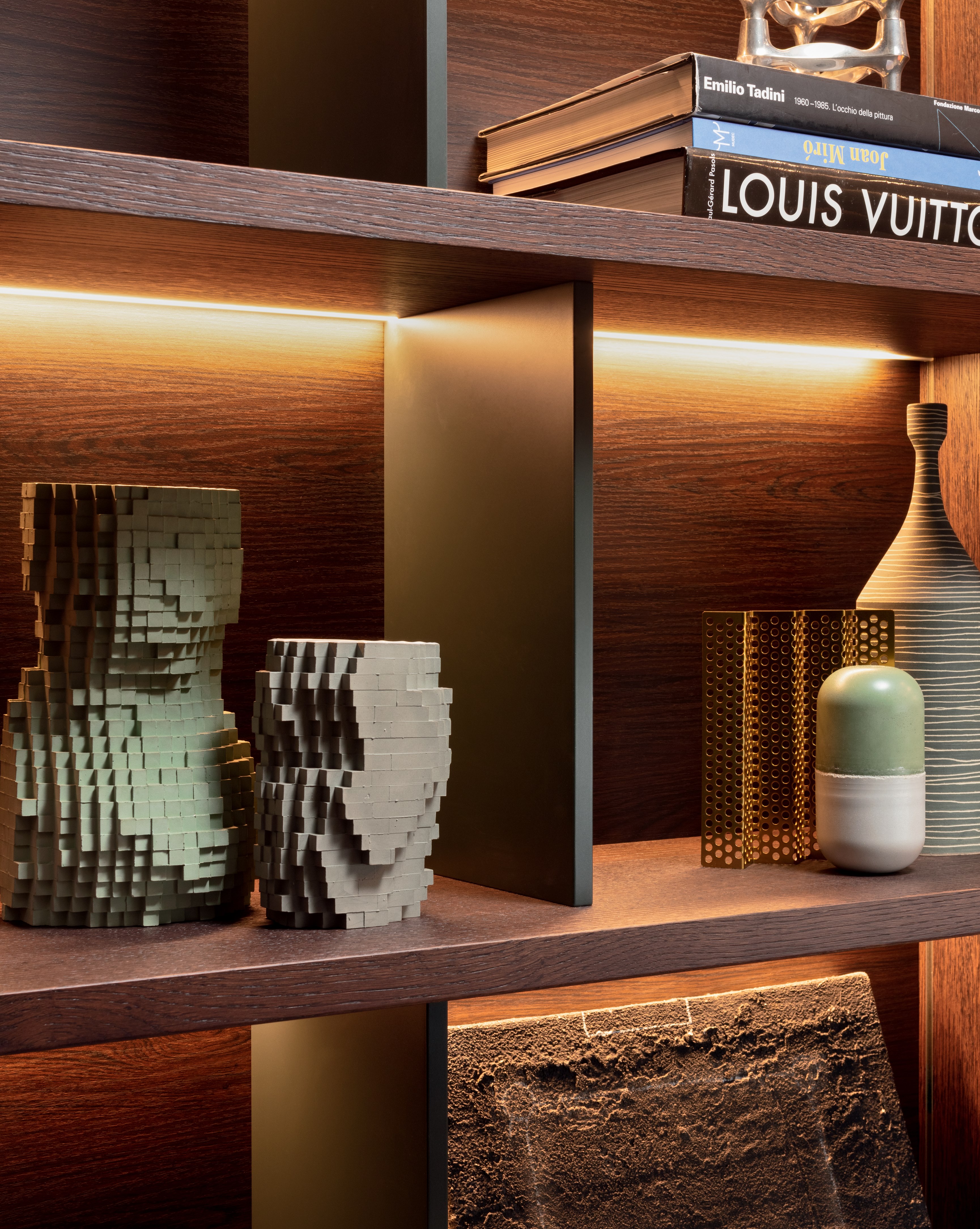 SPAZIOTECA | Corner bookcase Bookcases Collection By PIANCA