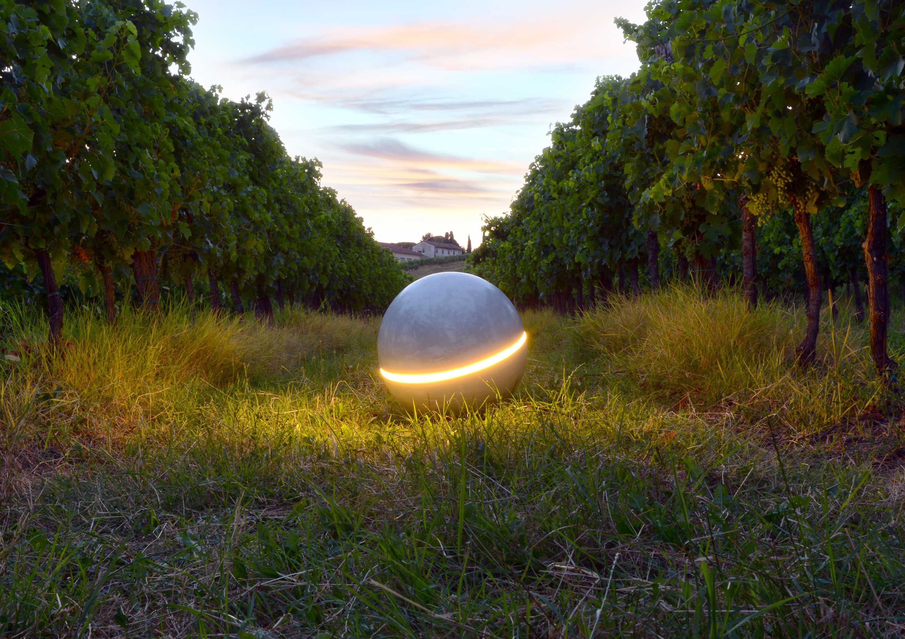 MENHIR MINIMAL LED marble floor lamp with WiFi By Essenze di Luce ...