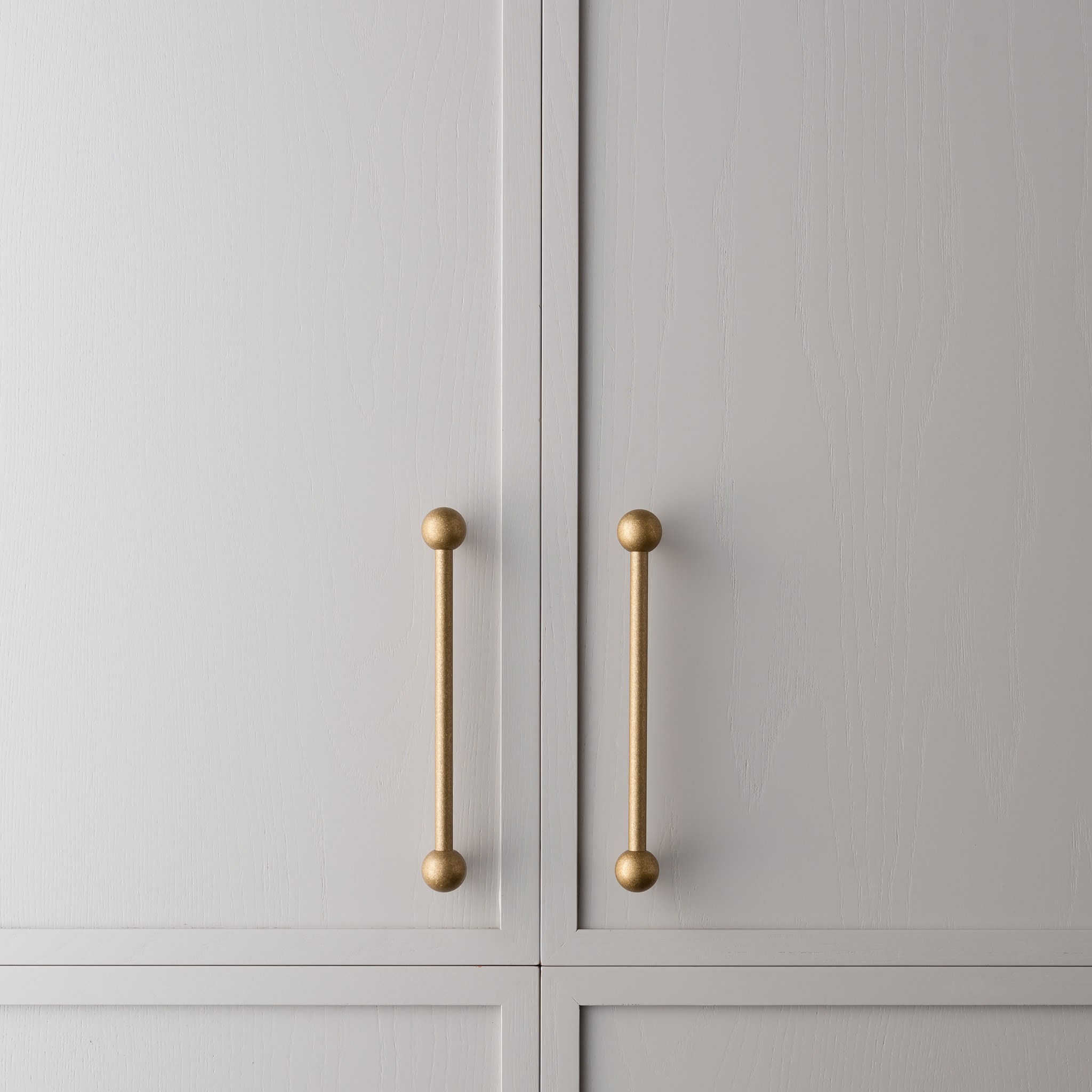 SPHERE Brass Bridge furniture handle By Lo & Co Interiors