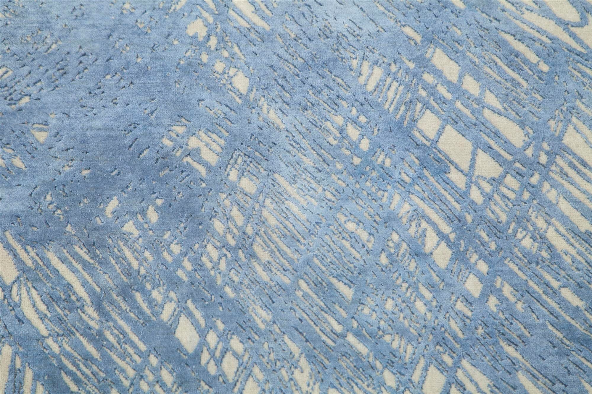 SPHERE QM-951 Oyster/Cornflower Blue Rug By Jaipur Rugs