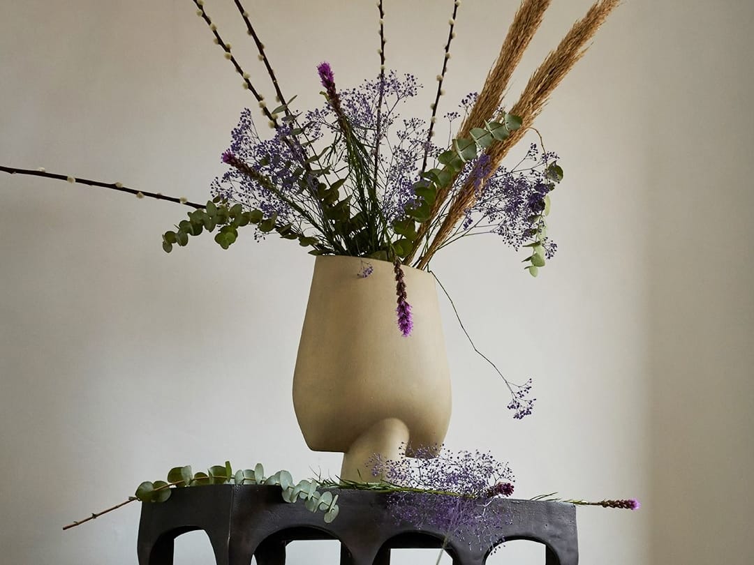 SPHERE VASE SQUARE HEXA Ceramic vase By 101 Copenhagen | design Tommy ...