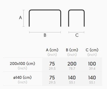 SPIKE table By Midj design Giulio Iacchetti