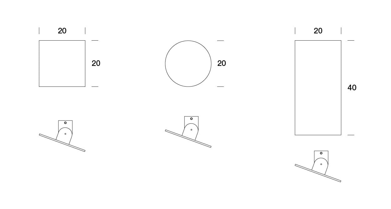 SPIN Wall light By Rexa