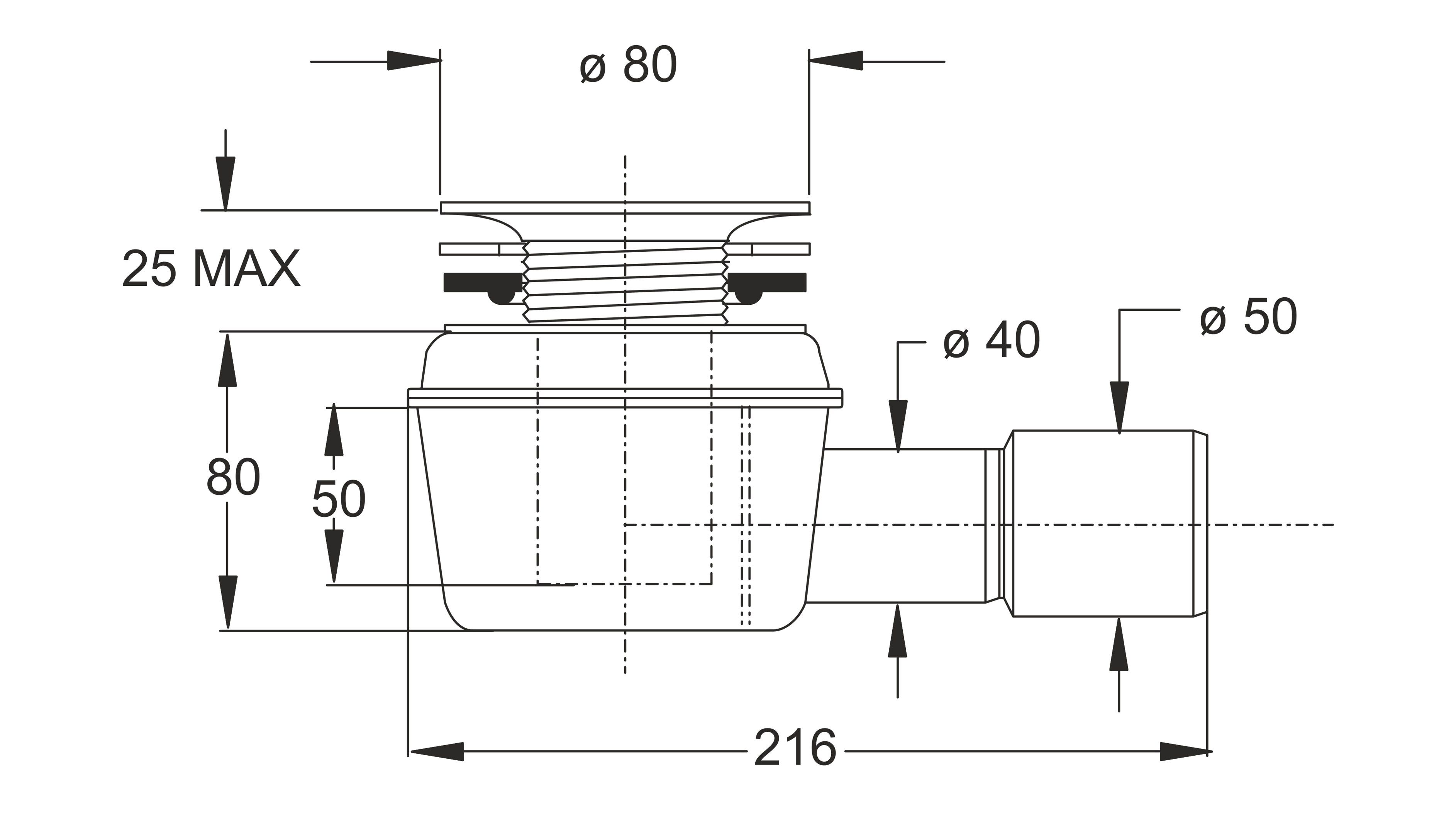 SPLASH 5480CR80B9 Rigole de douche en laiton By Bonomini | design Ennio ...