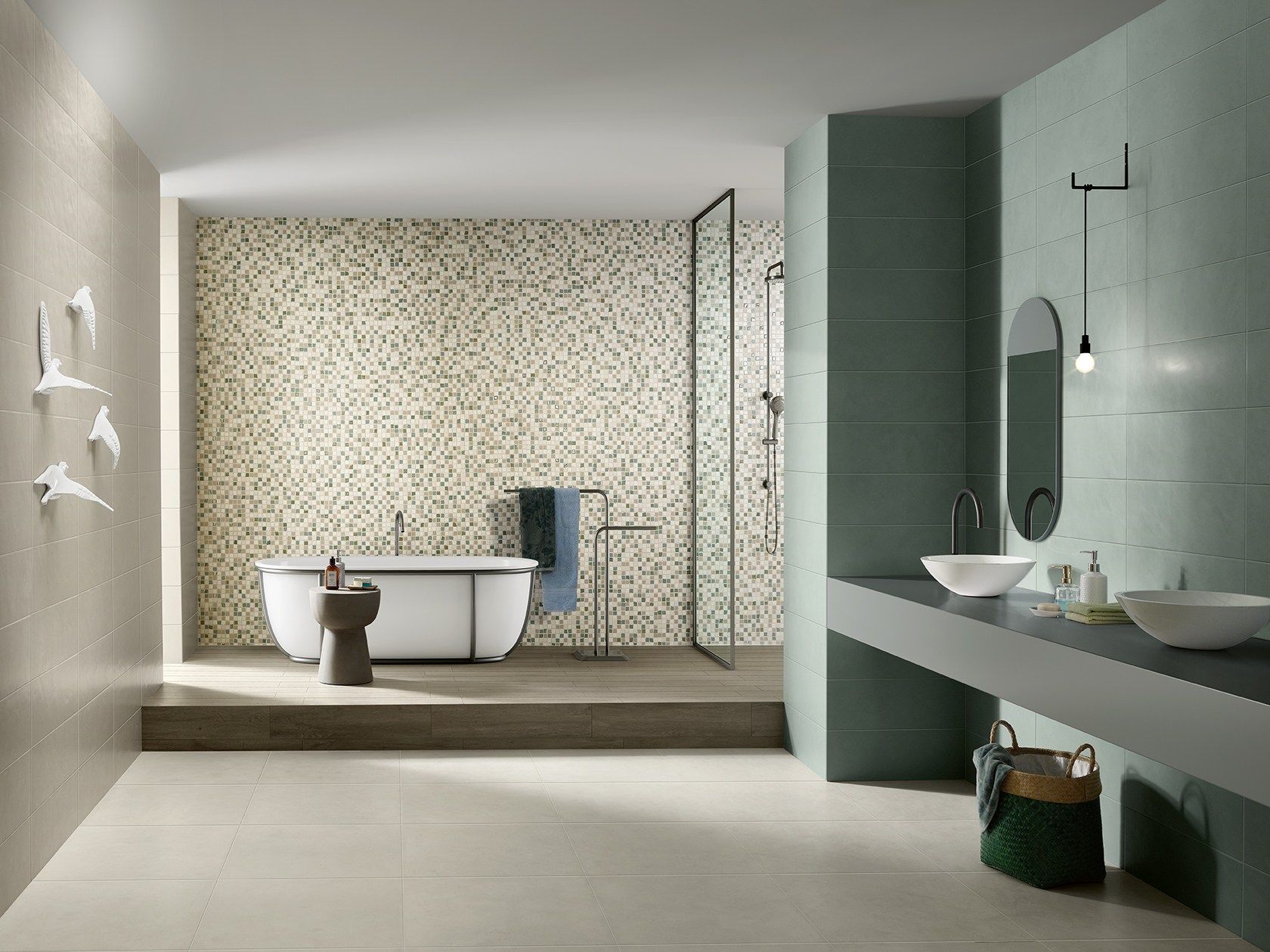 Porcelain stoneware wall/floor tiles SPLASH By Love Tiles