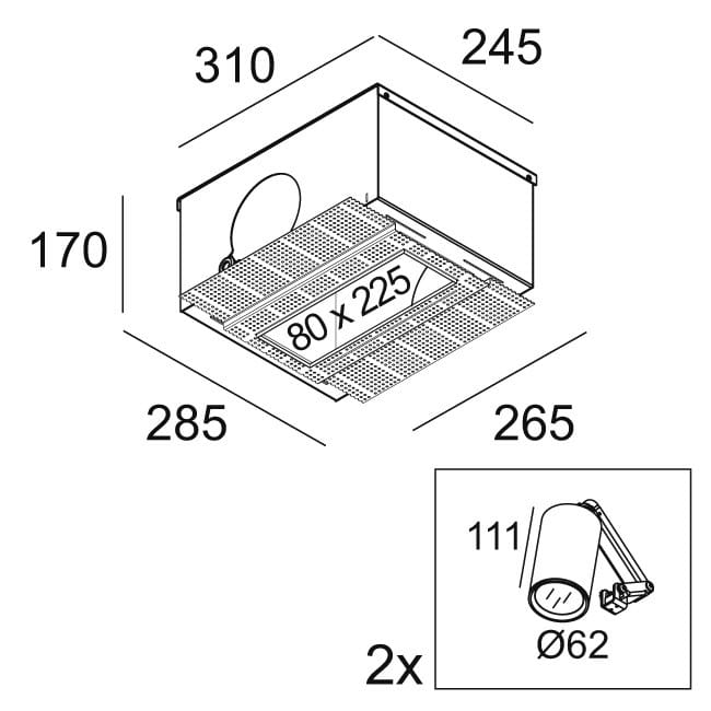 SPLITBOX SPY FOCUS Foco By Delta Light